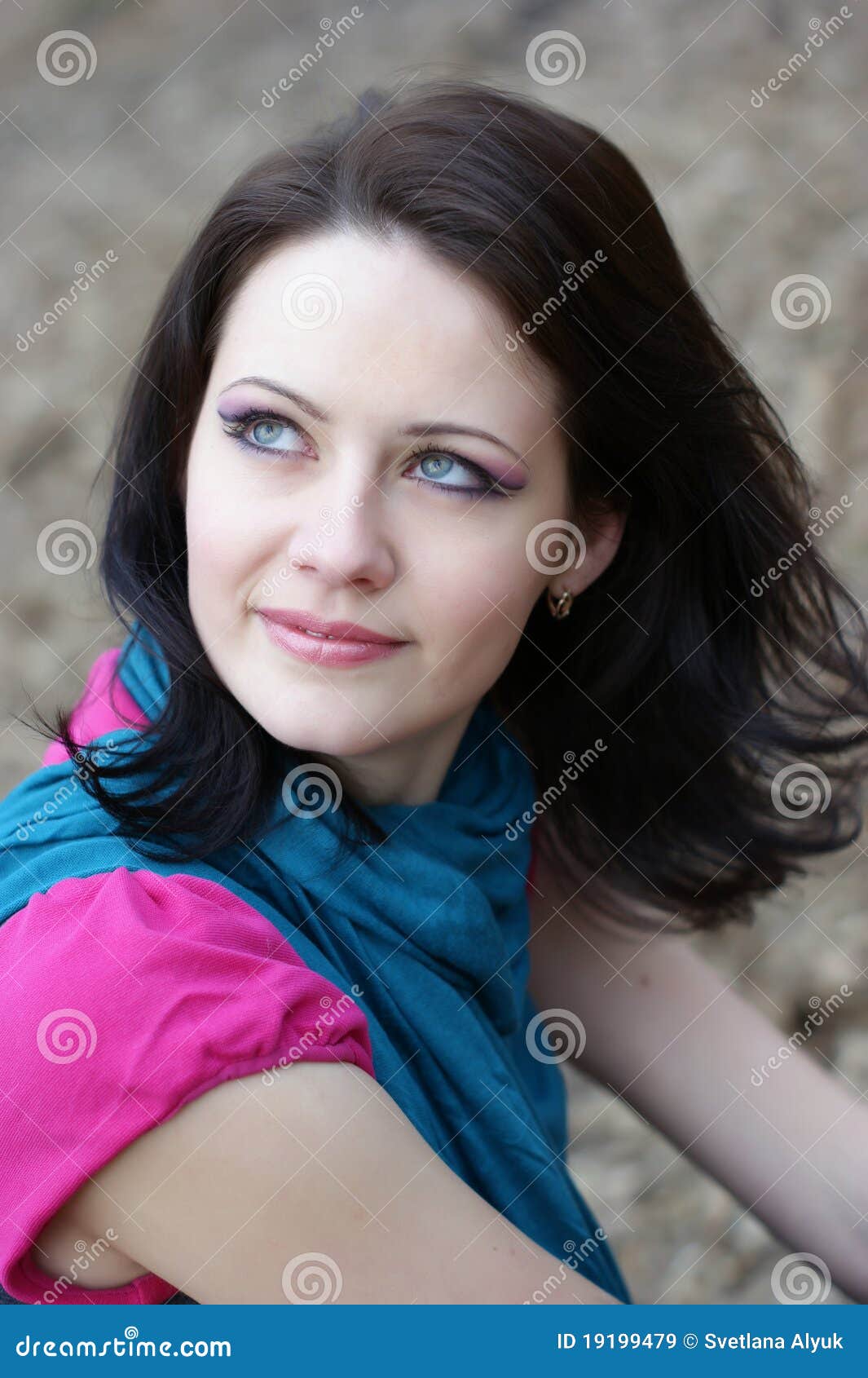Hope stock image. Image of female, portrait, happy, girl - 19199479
