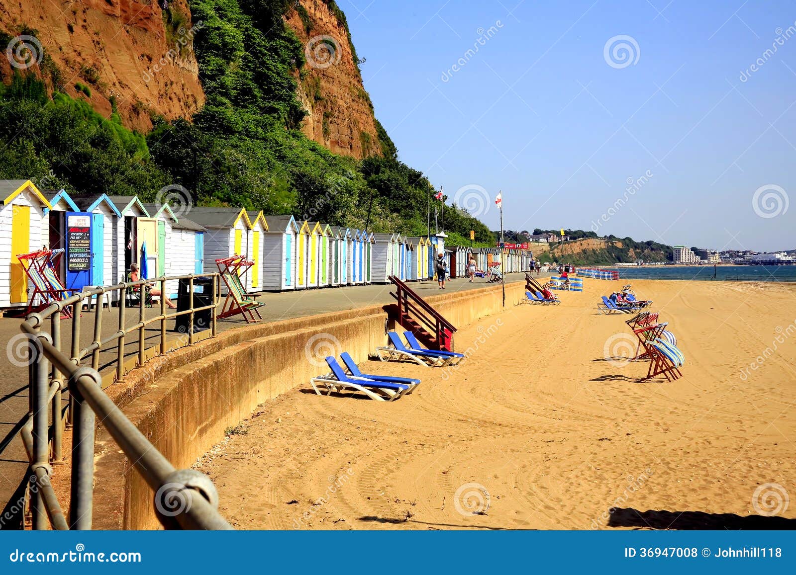 Hope Beach, Shanklin, Isle of Wight Editorial Stock Photo - Image of ...