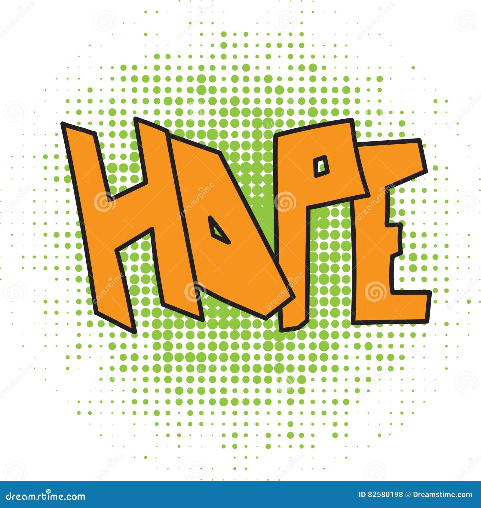 Hope Comic Word Vector Illustration | CartoonDealer.com #82580198