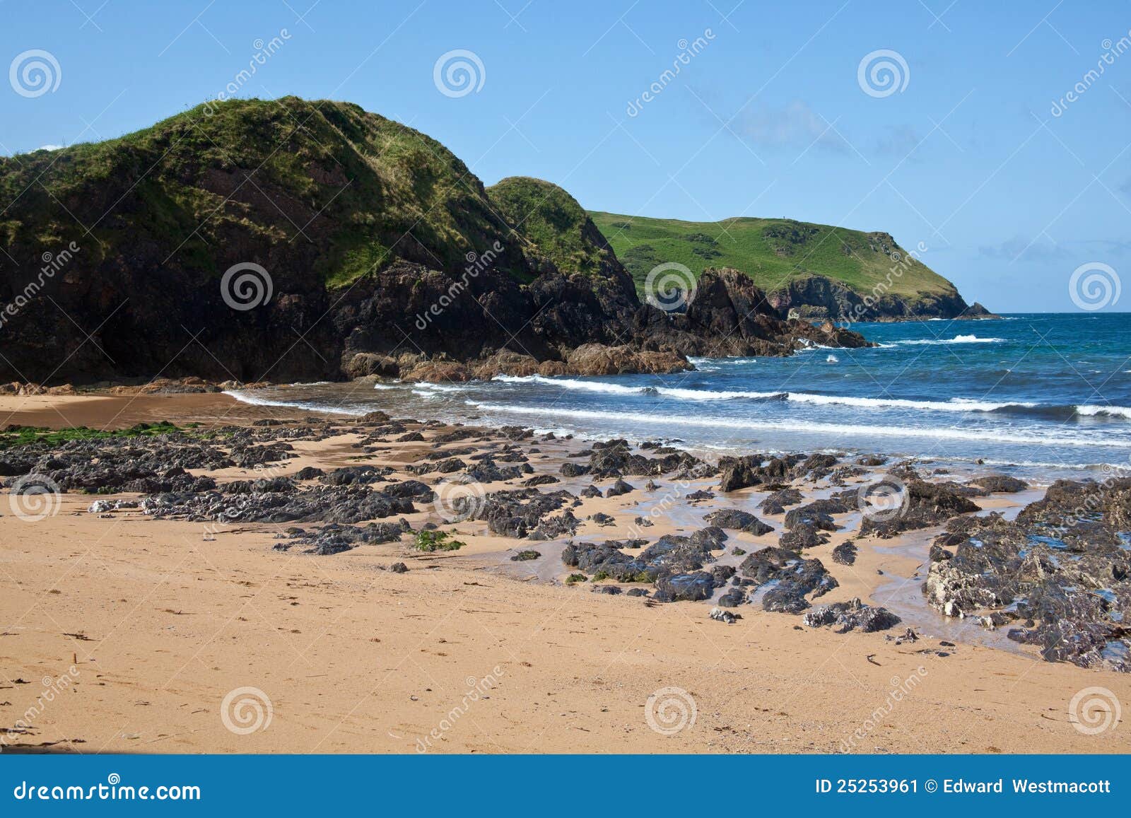 Hope Cove in Devon stock image. Image of cove, scenic - 25253961