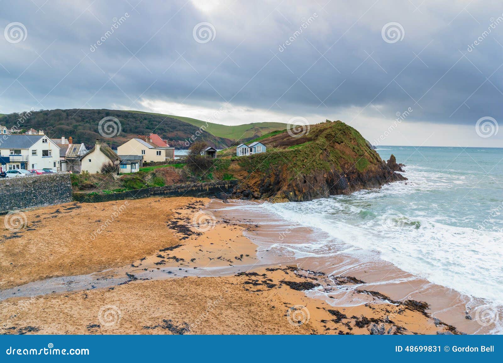 Hope Cove stock image. Image of cove, port, hope, beach - 48699831