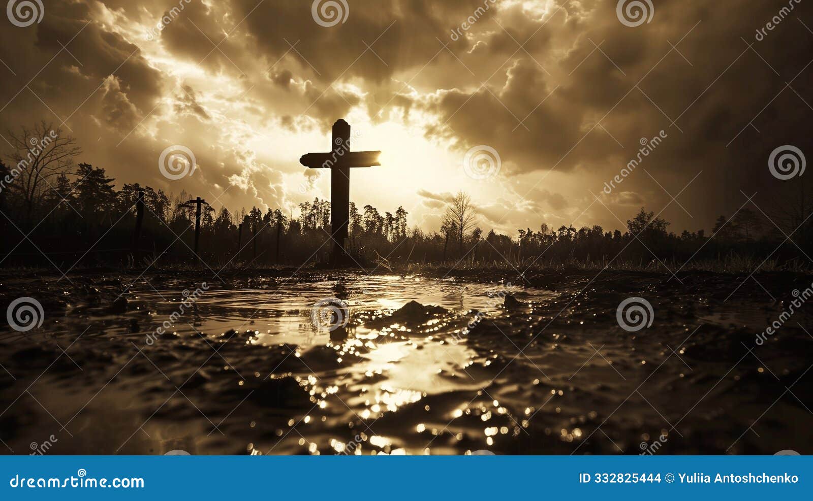 Hope in God. Religious Path Stock Illustration - Illustration of soul ...