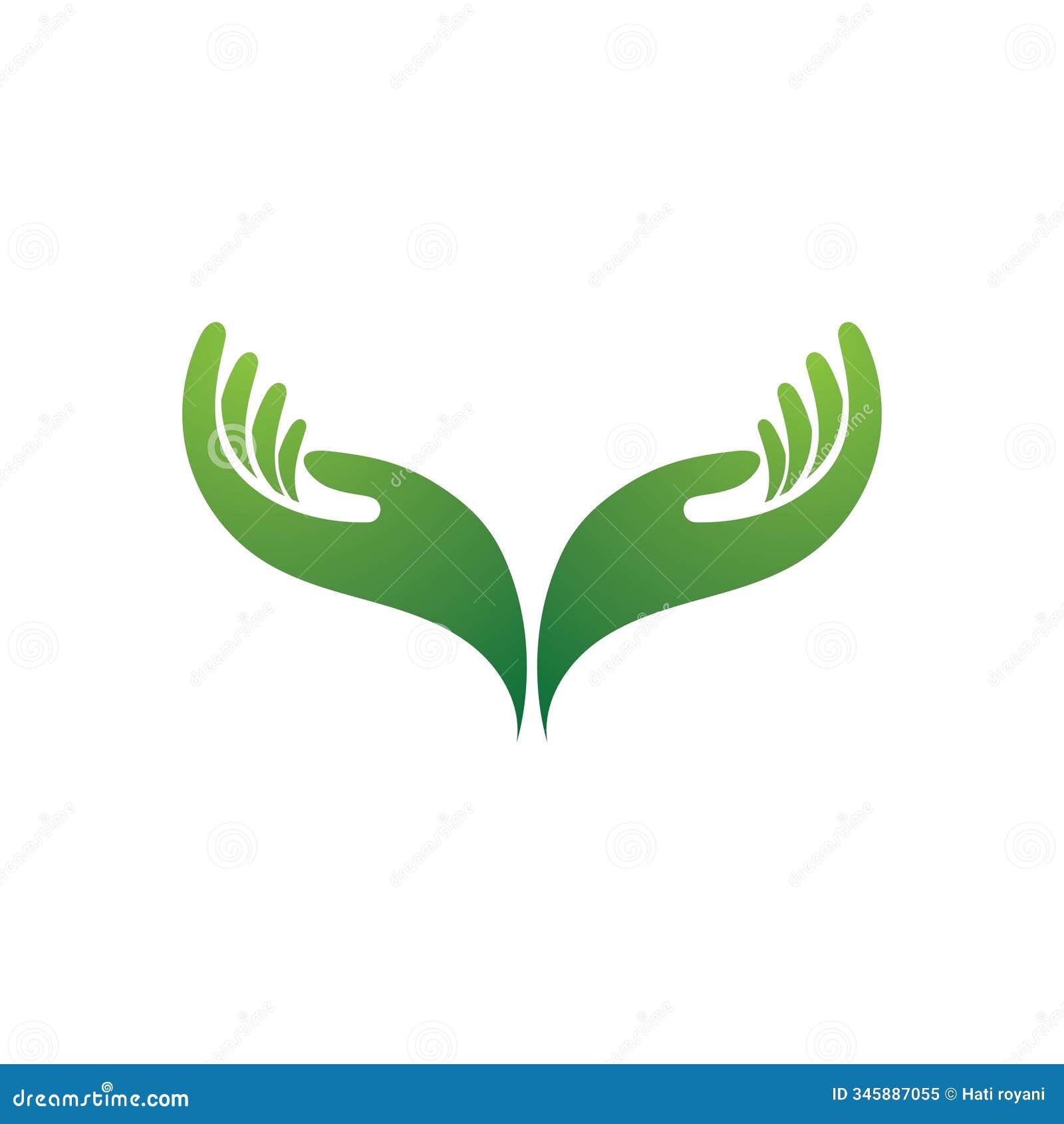Hope Hand Logo Symbol Vector Image Stock Vector - Illustration of ...