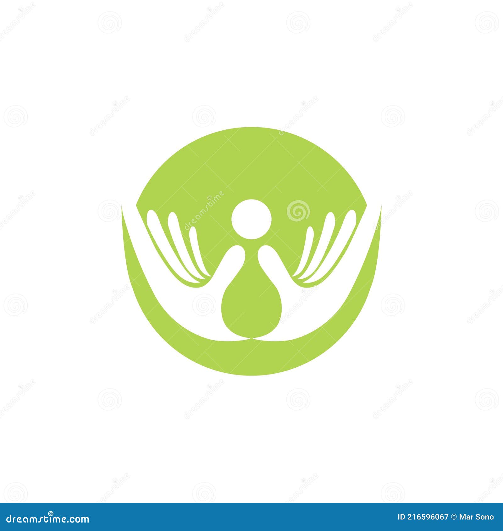 Hope Hand Logo Symbol Vector Image Stock Vector - Illustration of ...