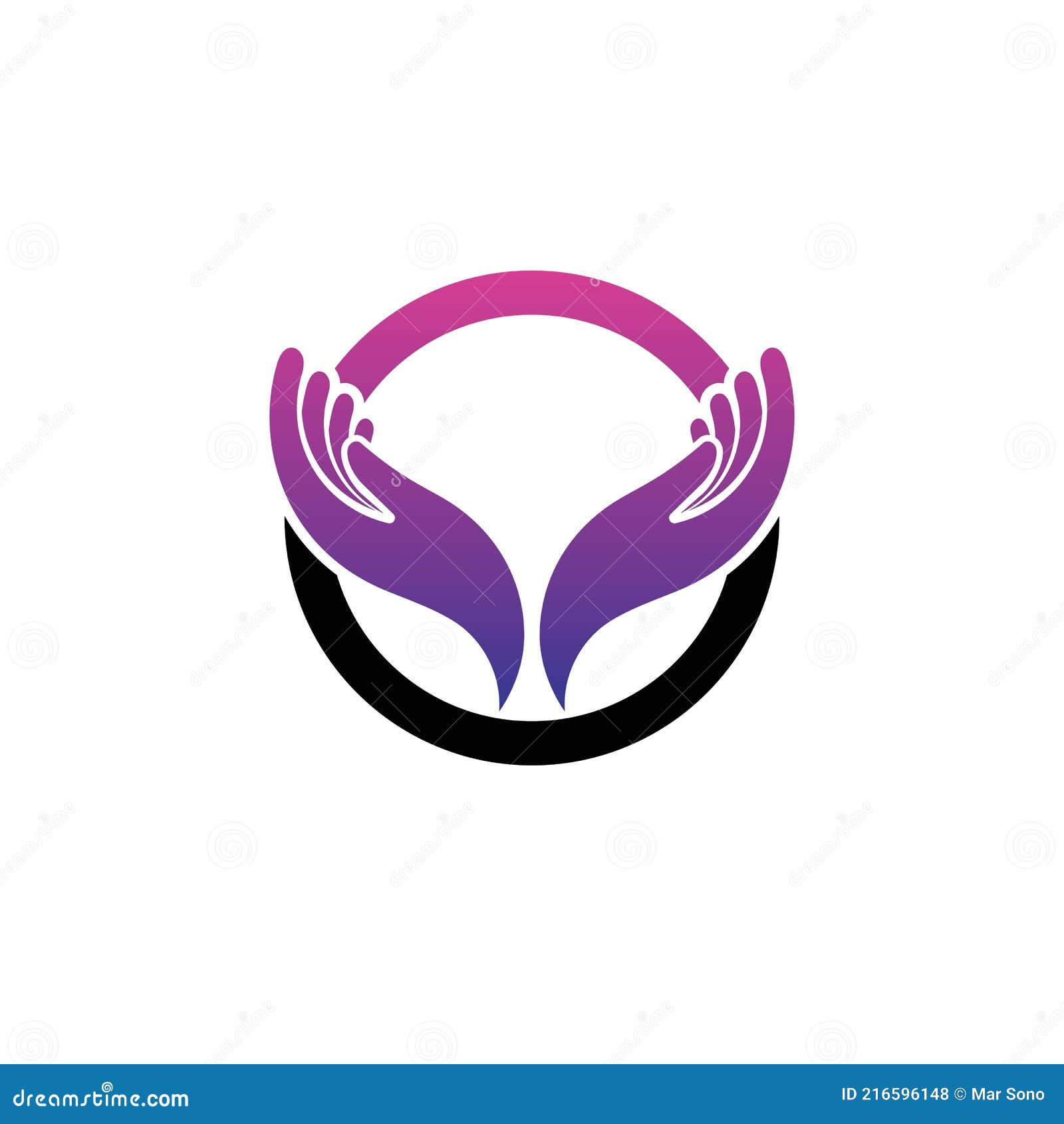 Hope Hand Logo Symbol Vector Image Stock Vector - Illustration of hand ...
