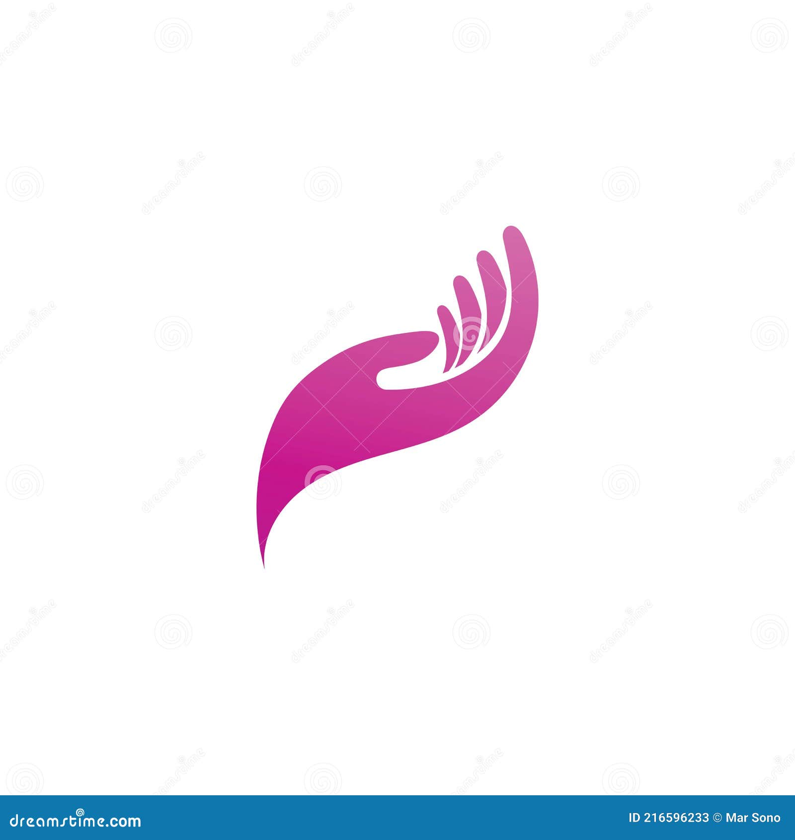 Hope Hand Logo Symbol Vector Image Stock Illustration - Illustration of ...