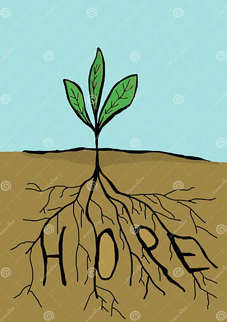 Hope stock illustration. Illustration of sketch, hope - 50432130
