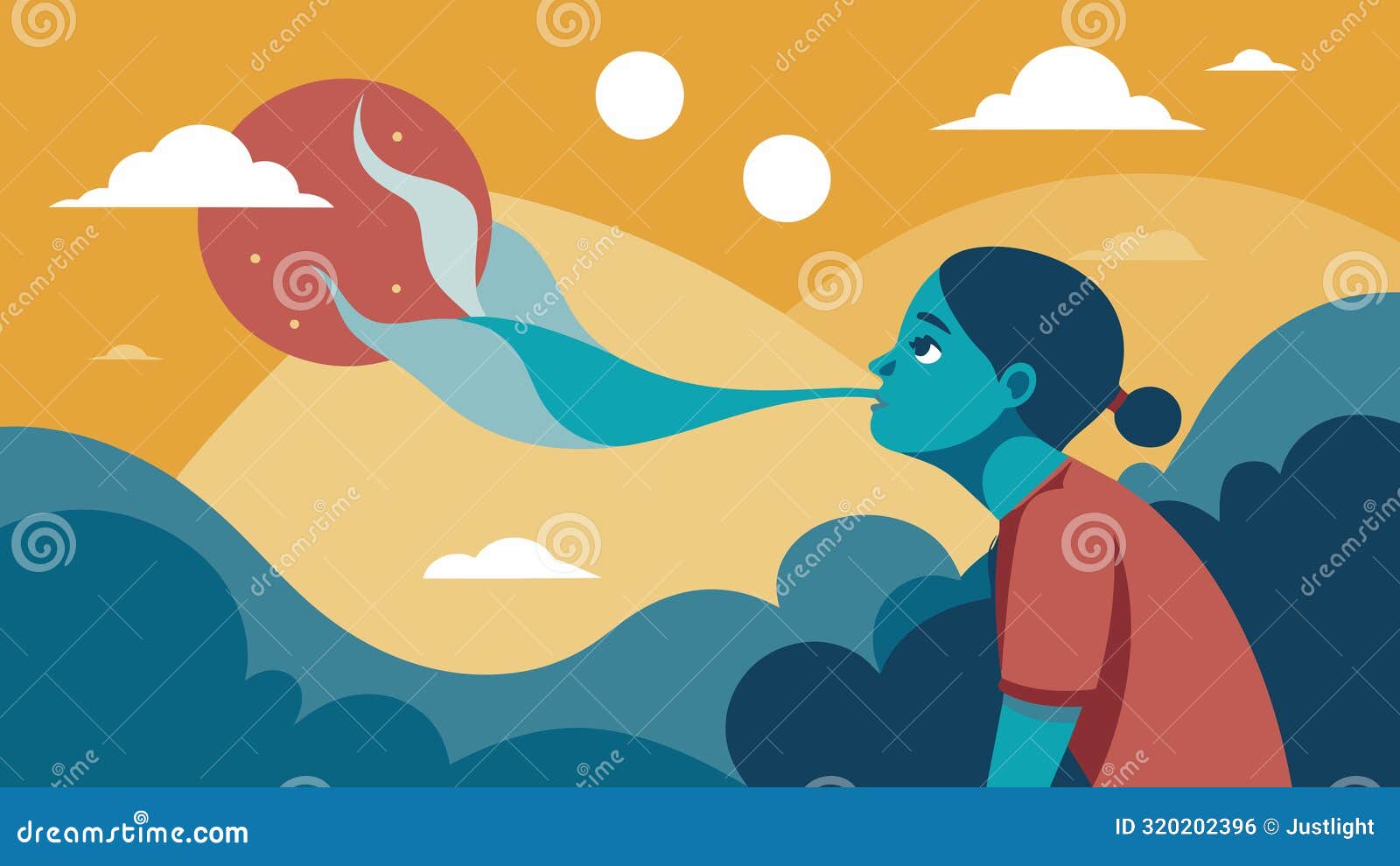 Hope is the Oxygen of the Soul Keep Breathing it in.. Vector ...