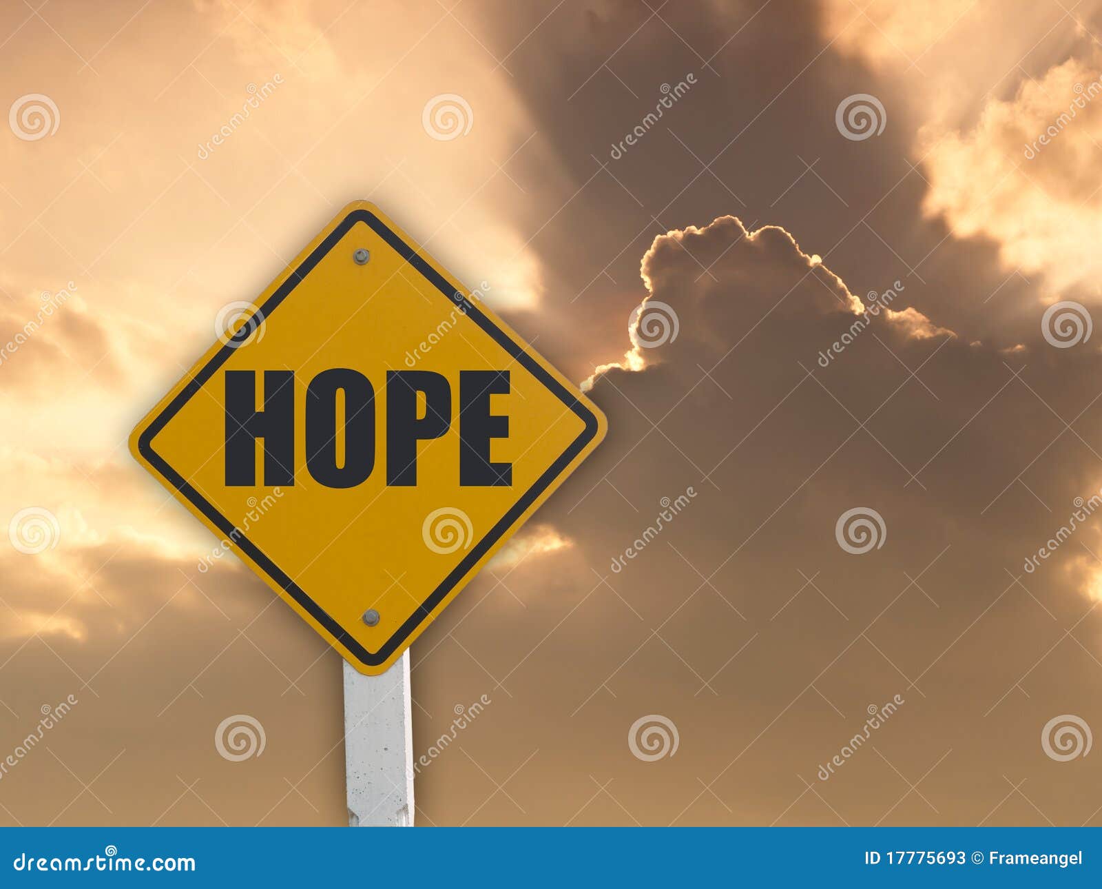 Hope Sign stock image. Image of feeling, life, marriage - 17775693