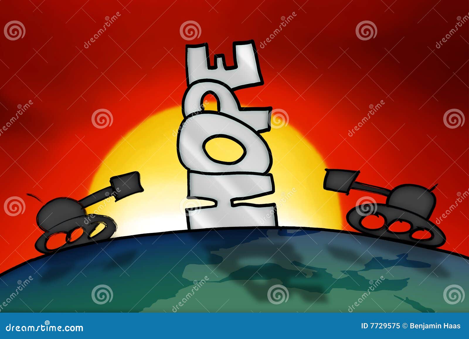 Hope In War Picture. Image: 7729575