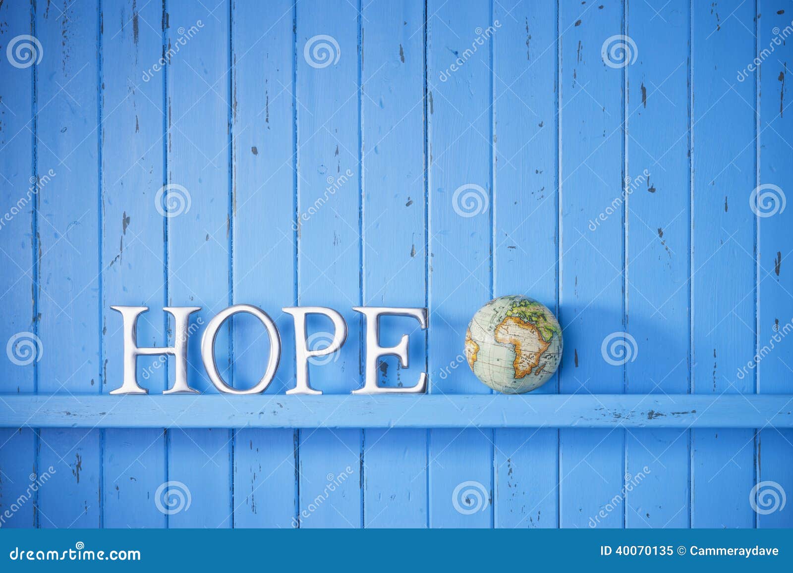 Hope World Globe Background Royalty-Free Stock Photography ...