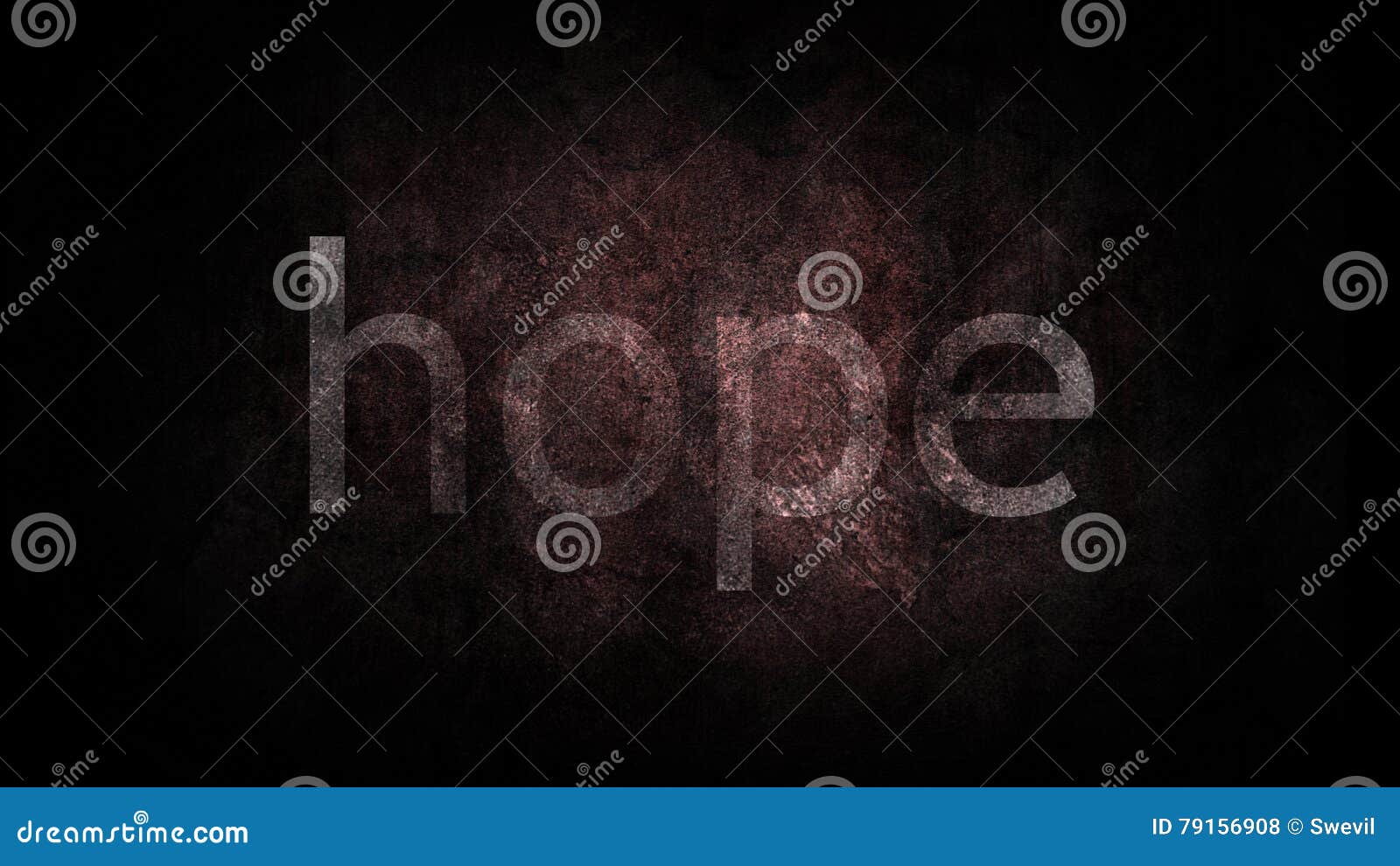 Hope Written on an Old Grunge Background Stock Illustration ...