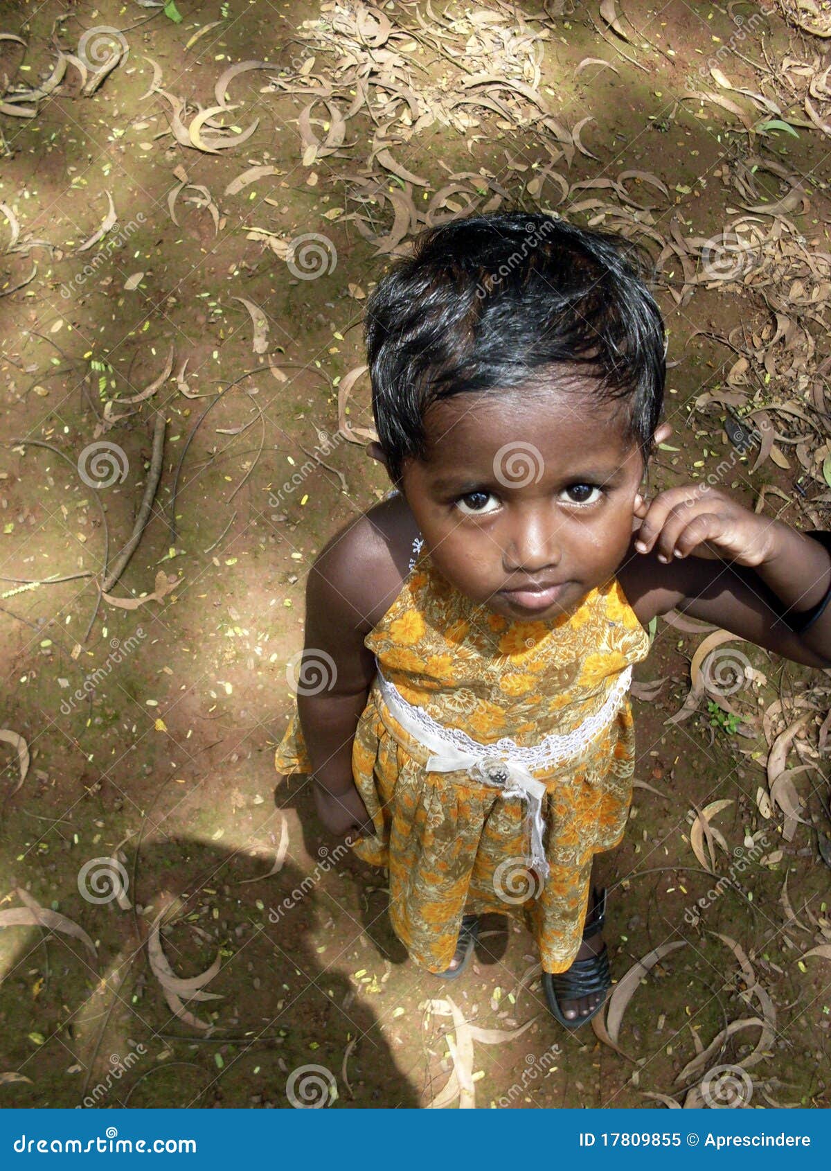 Hopeful child editorial image. Image of little, asia - 17809855