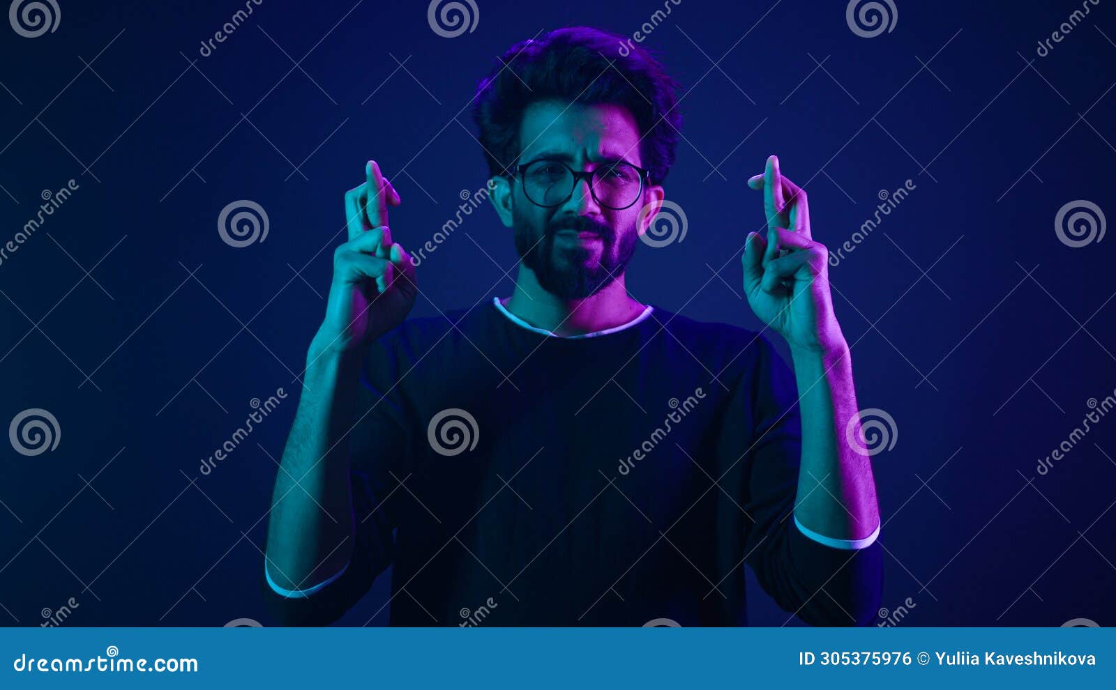 Hopeful Stressed Hopeless Indian Man Coder Programmer Computer ...