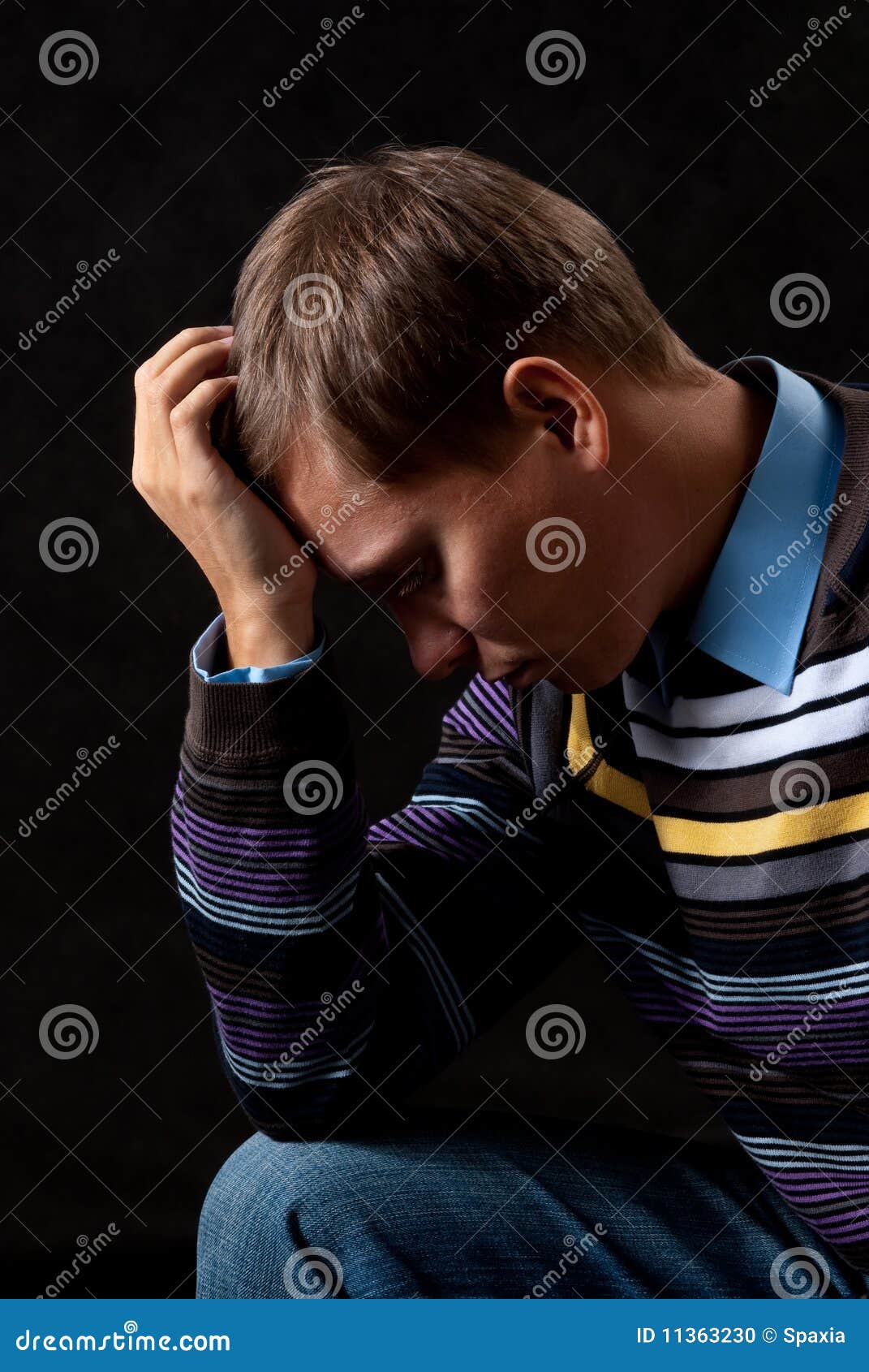 Hopeless stock photo. Image of anxiety, contemplation - 11363230