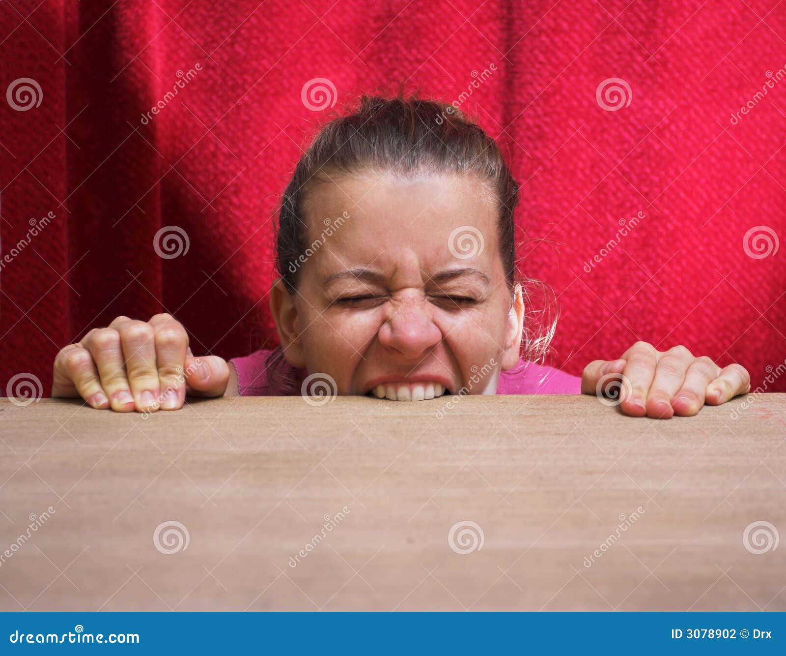 Hopeless and Angry Young Woman Stock Photo - Image of busy, young: 3078902