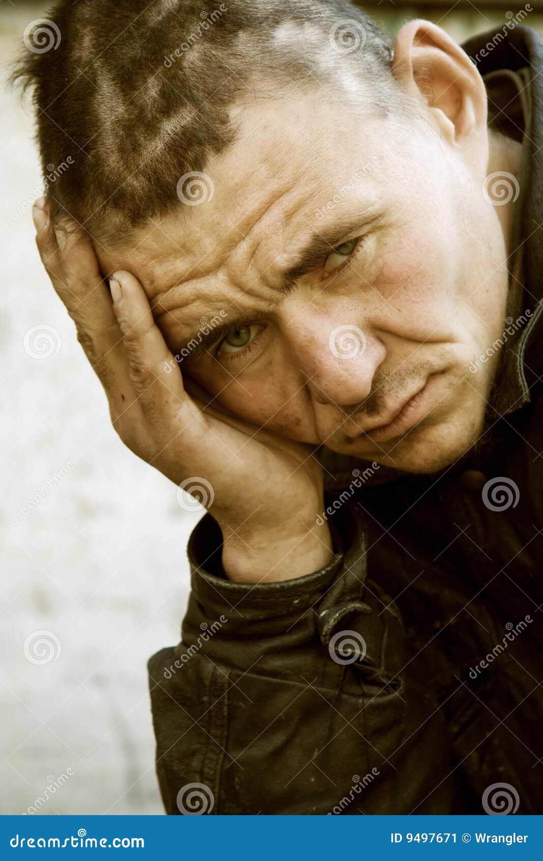 Hopelessness. stock image. Image of hair, homelessness - 9497671