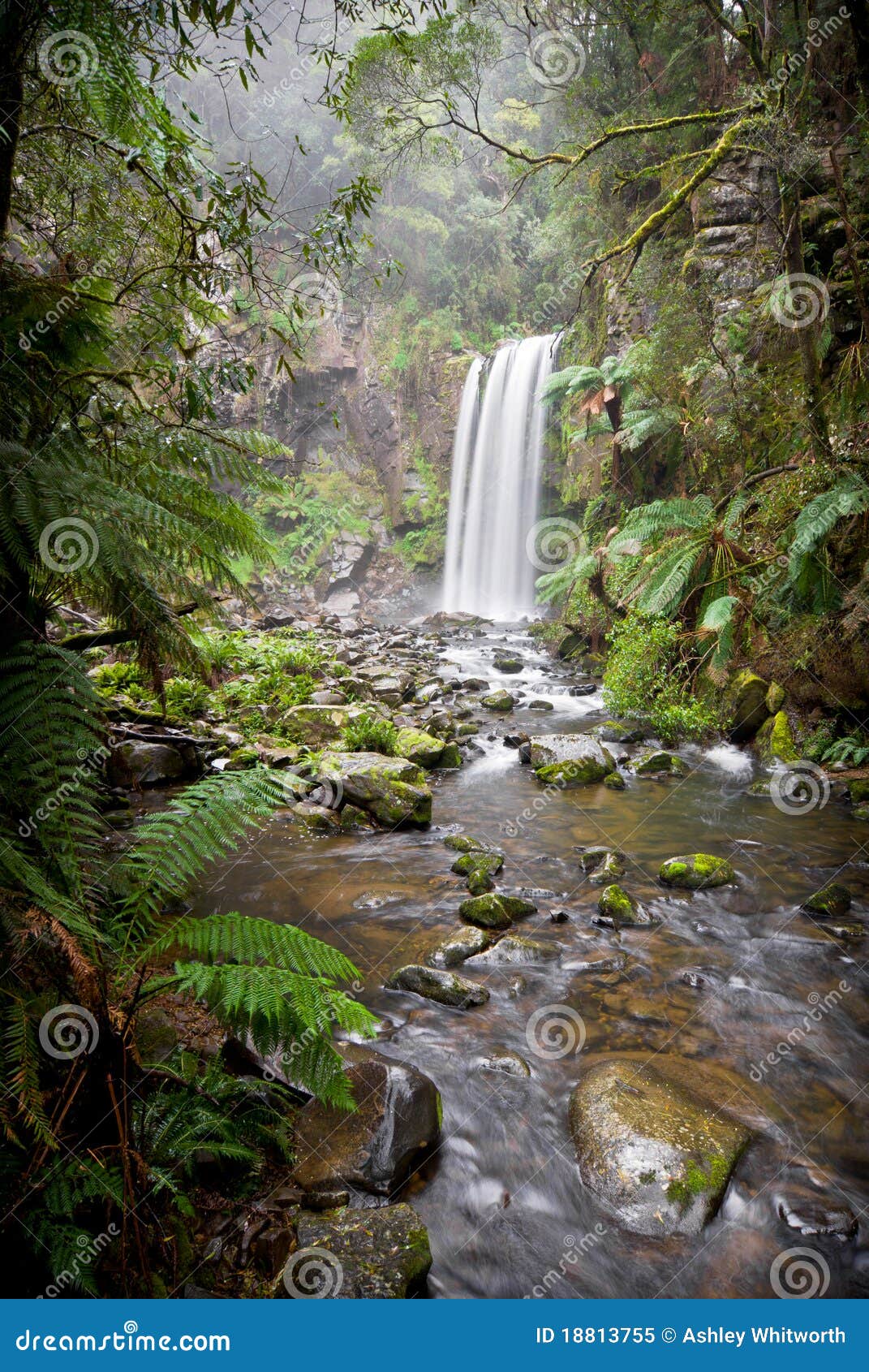 Hopetoun Falls stock image. Image of ranges, hopetoun - 18813755