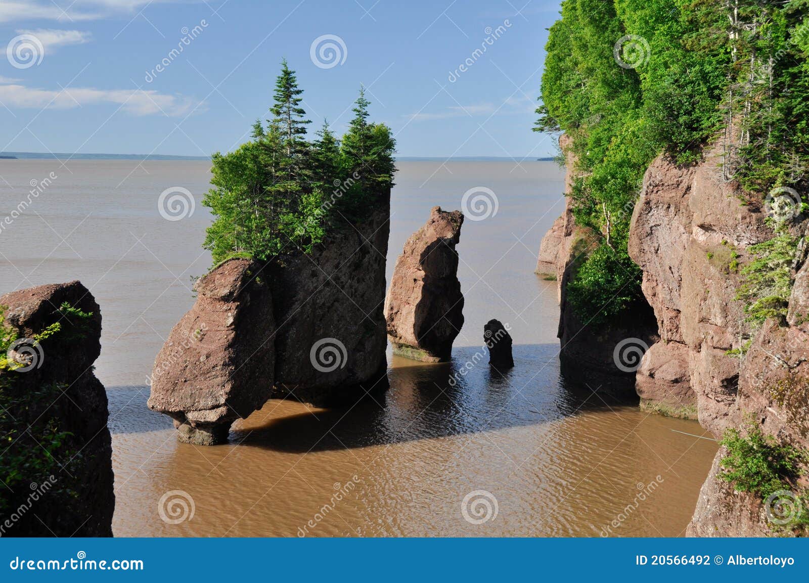 High Tide Causeway To Mando Island In Denmark. Royalty-Free Stock ...