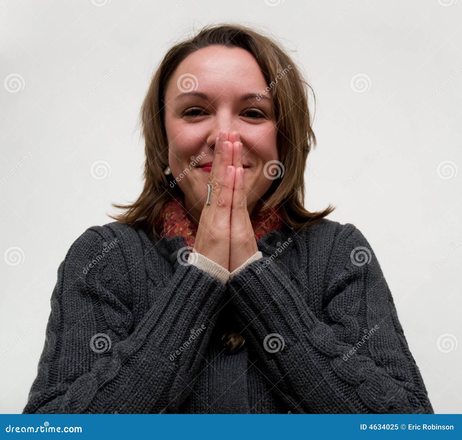 Hoping Woman stock image. Image of model, lady, cute, face - 4634025