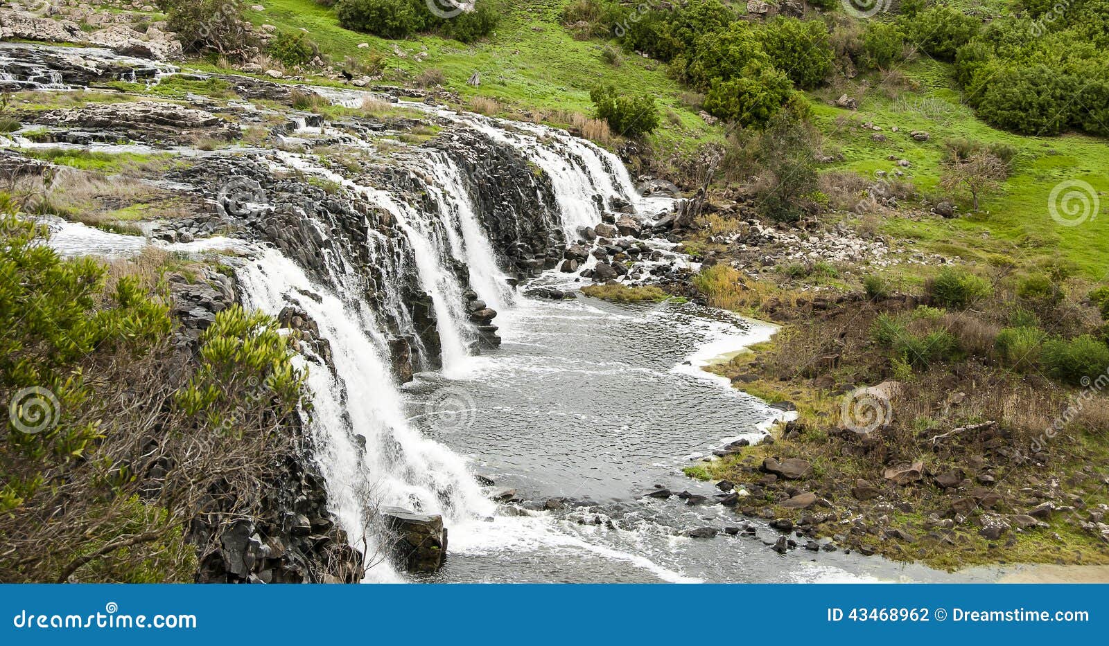 Hopkins Waterfall stock photo. Image of facade, rocks - 43468962
