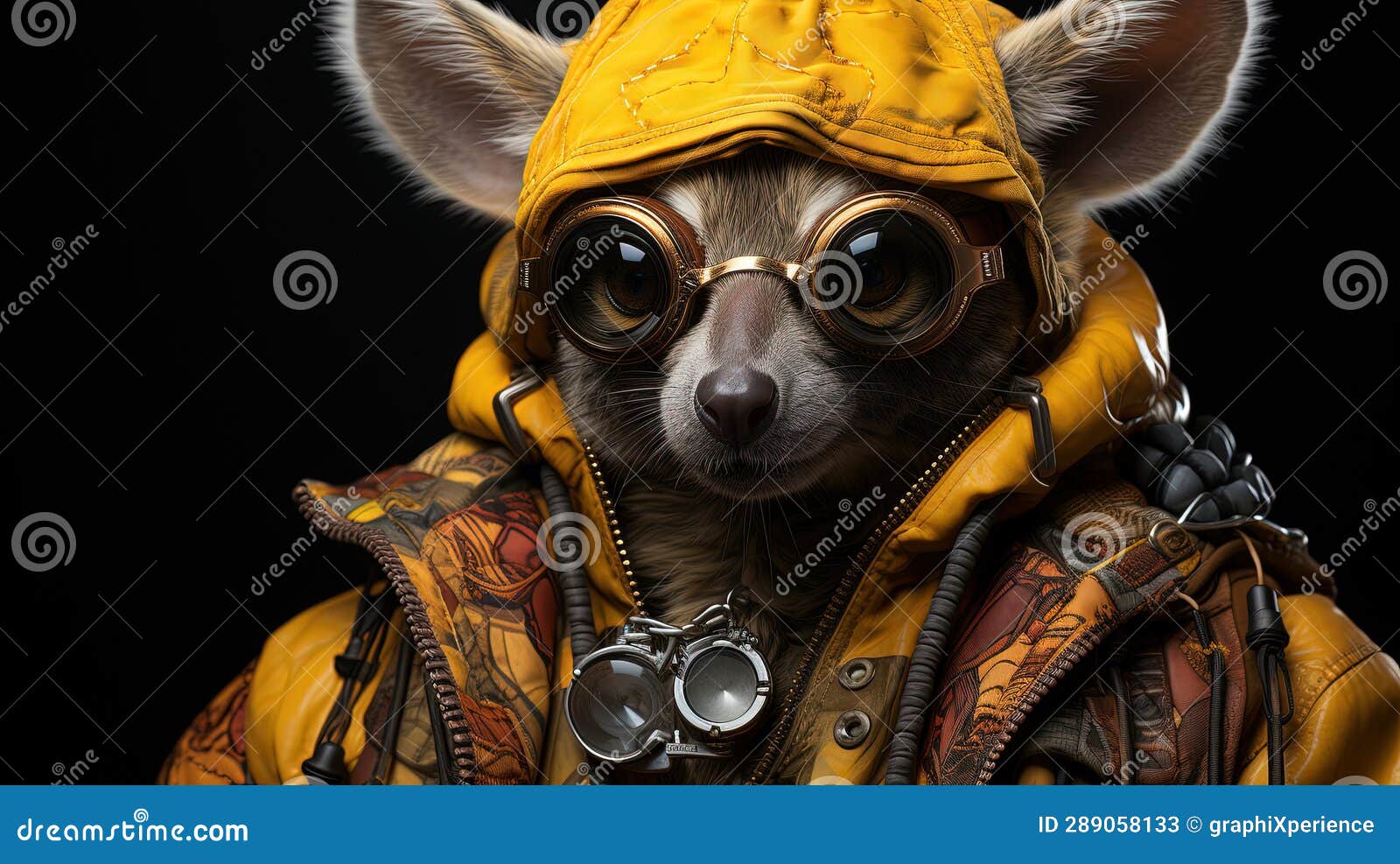 Hopper the Hip-Hop Kangaroo Stock Illustration - Illustration of ...