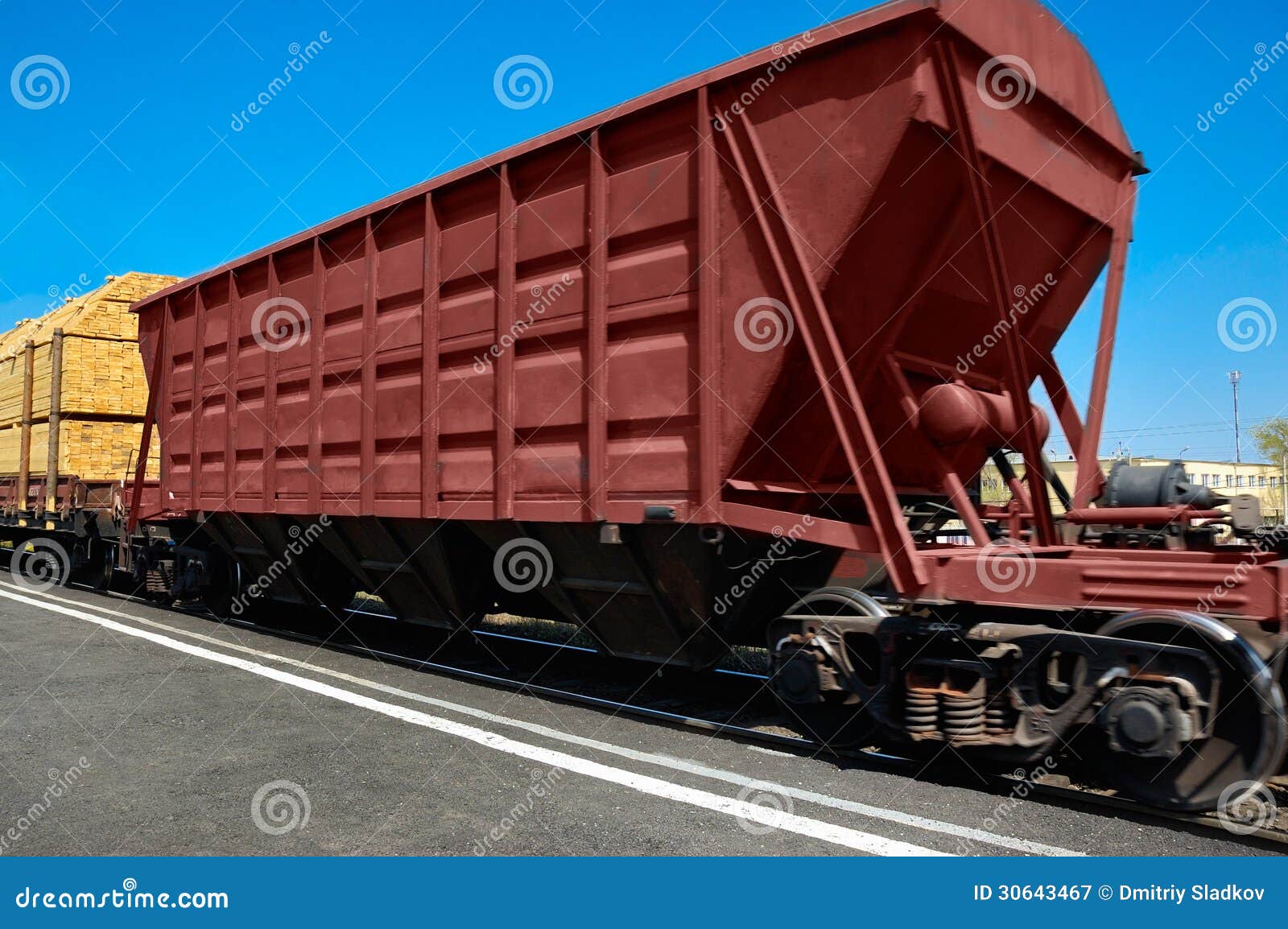 Hopper wagon stock image. Image of containers, loading - 30643467