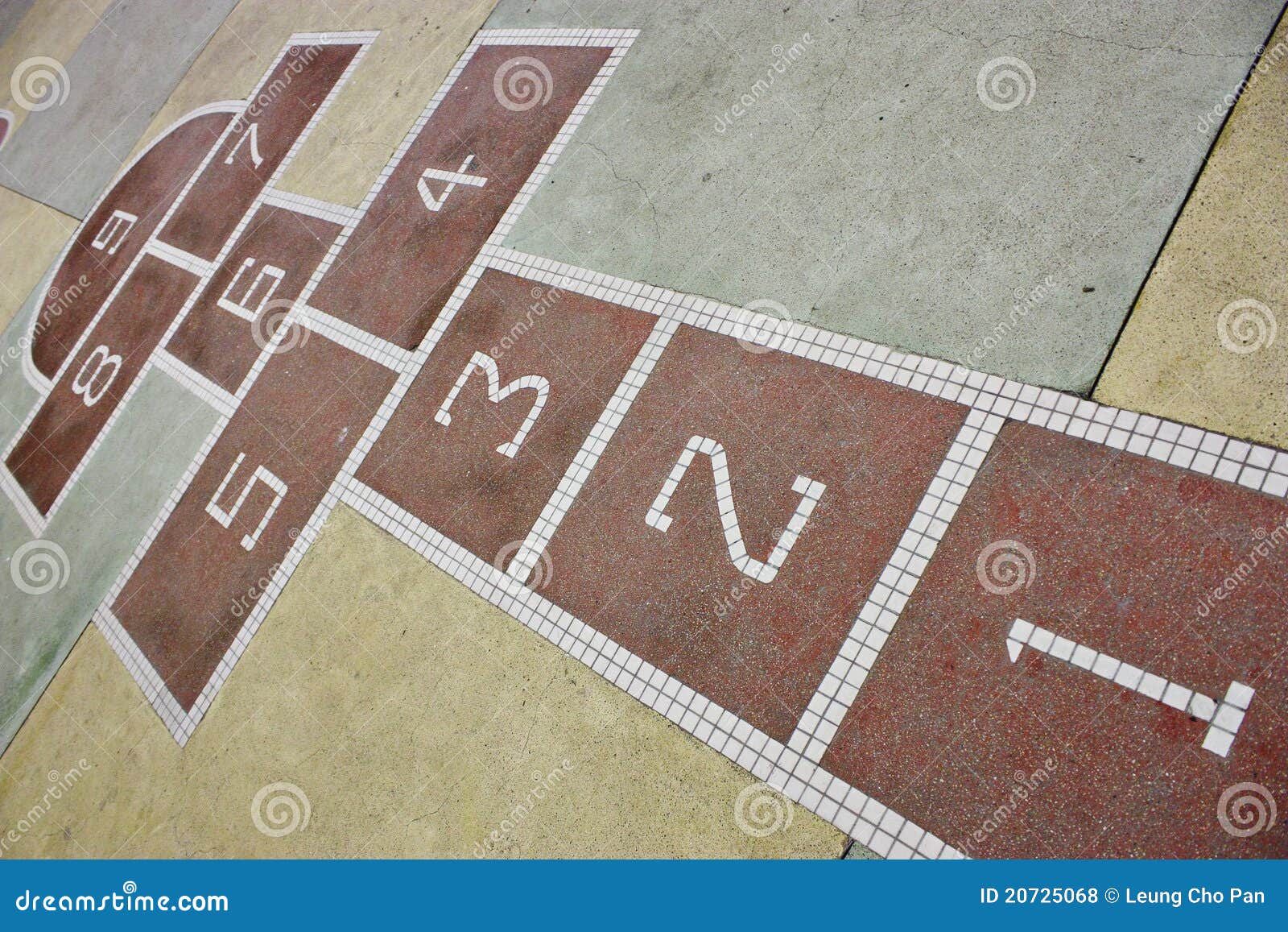 Hopscotch stock photo. Image of game, amusement, recreation - 20725068