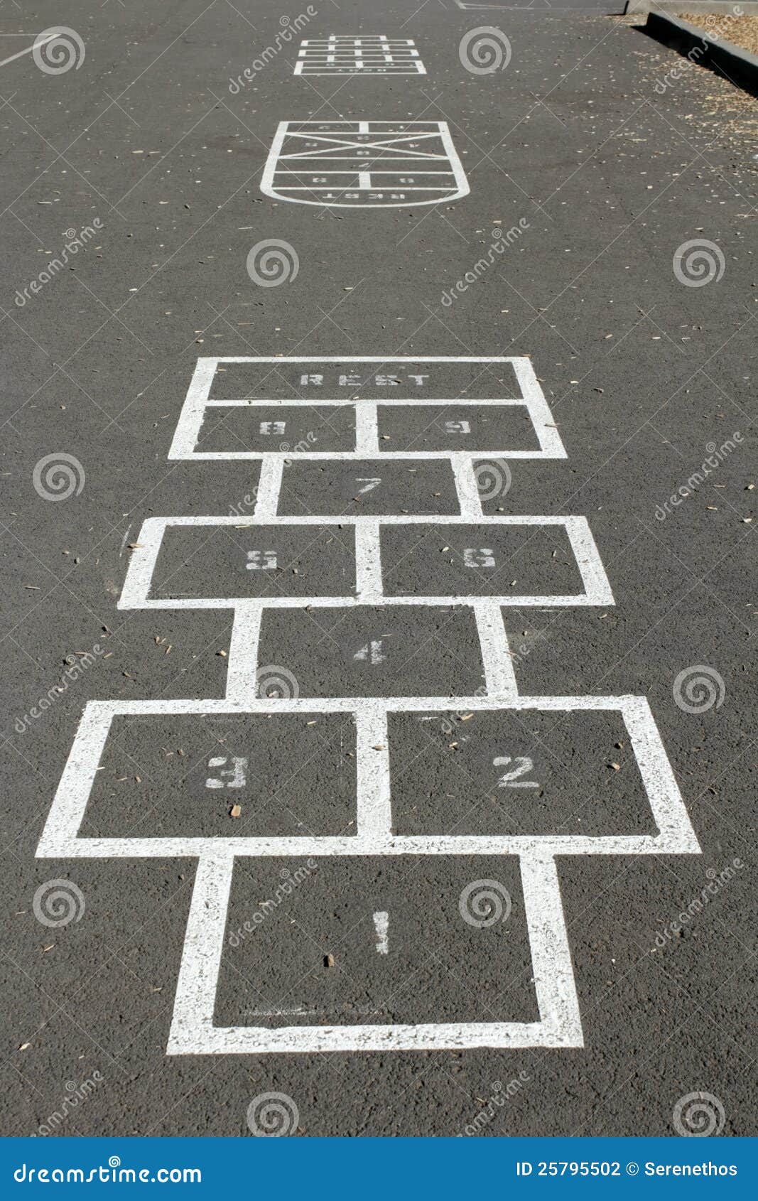 Hopscotch Courts Picture. Image: 25795502