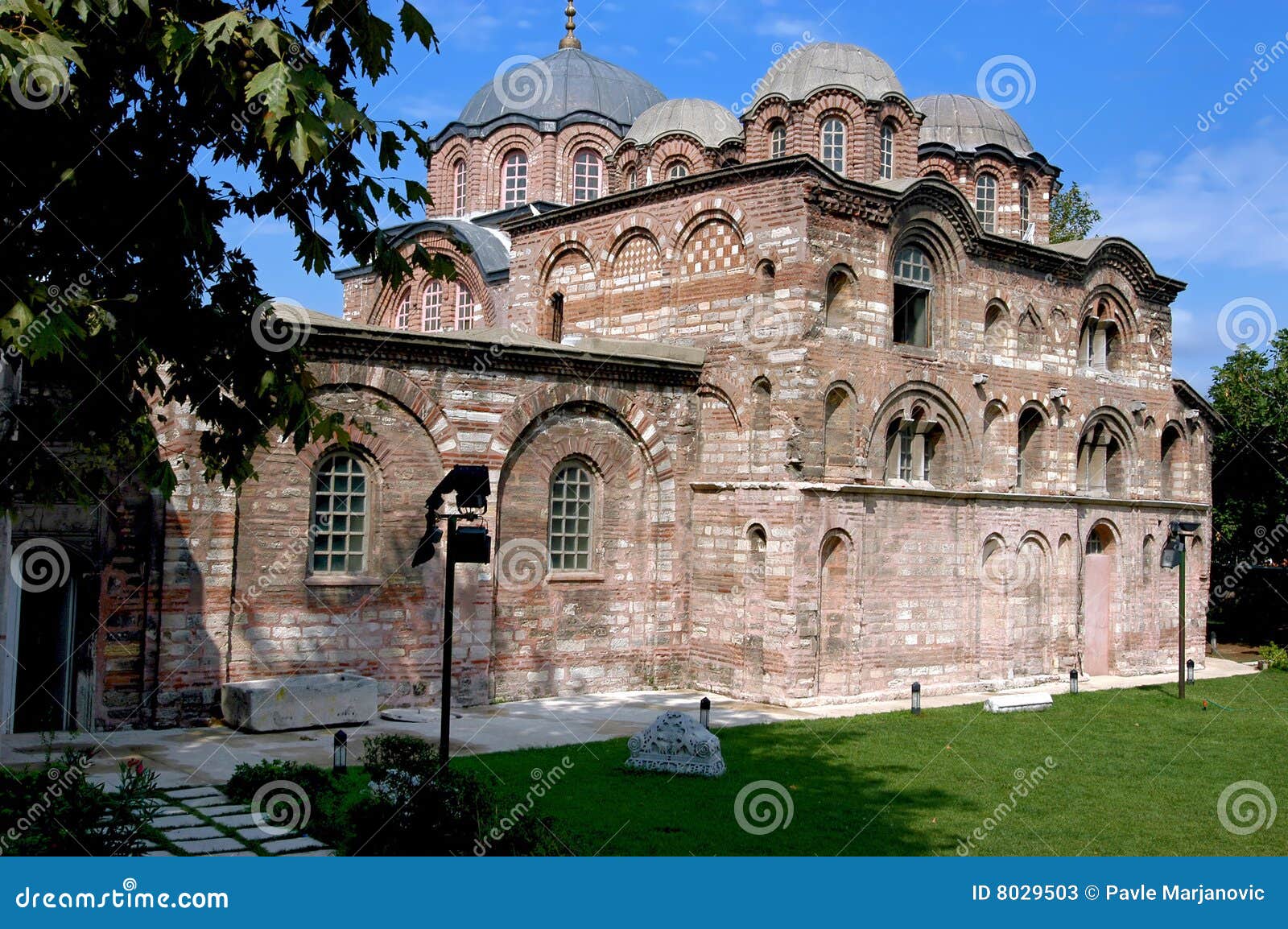 Hora church in Istanbul stock image. Image of destination - 8029503