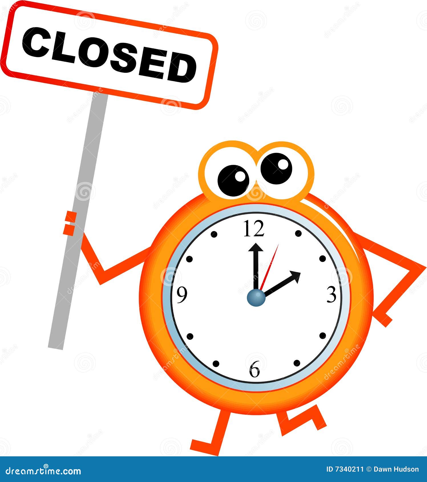 Hora de límite stock de ilustración. Ilustración de analogico - 7340211