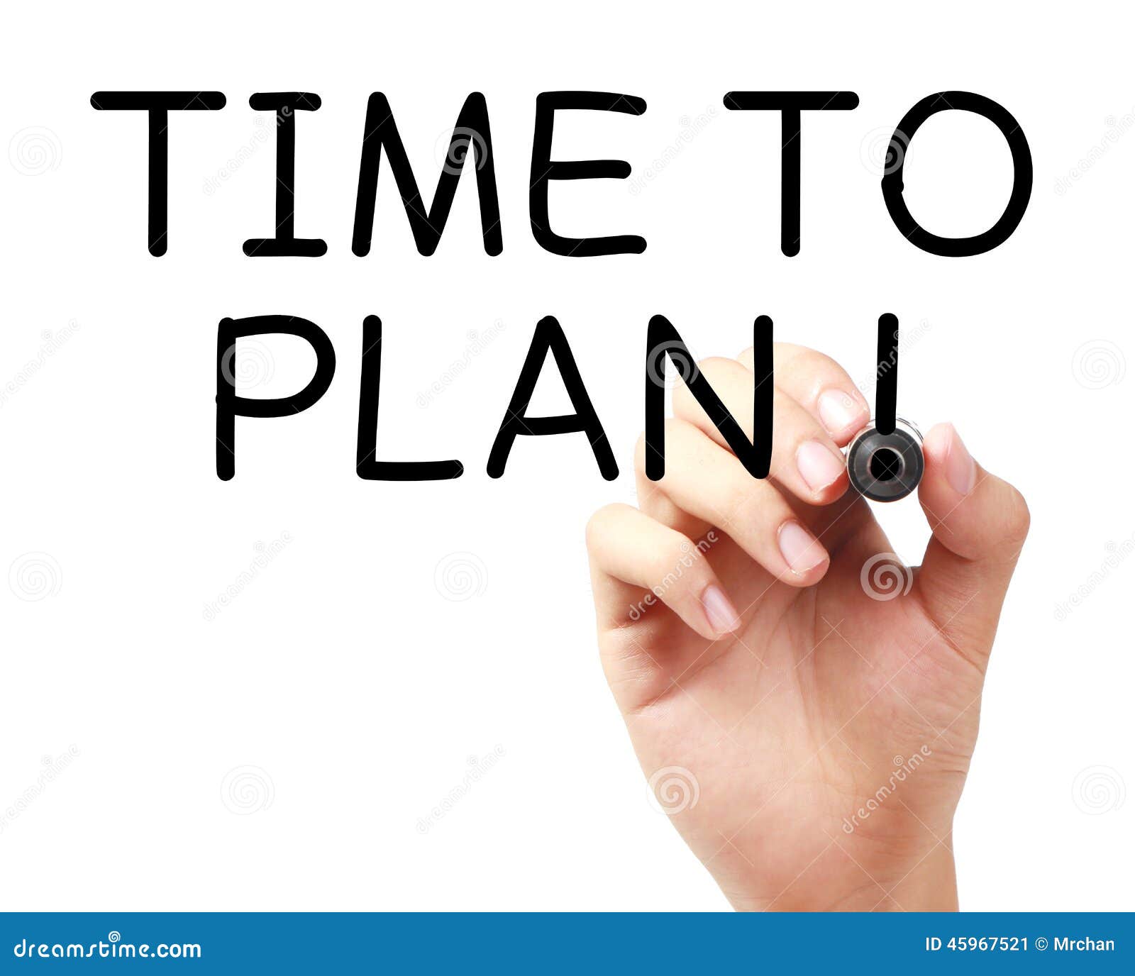 Hora de planear imagen de archivo. Imagen de humano, aspiraciones ...