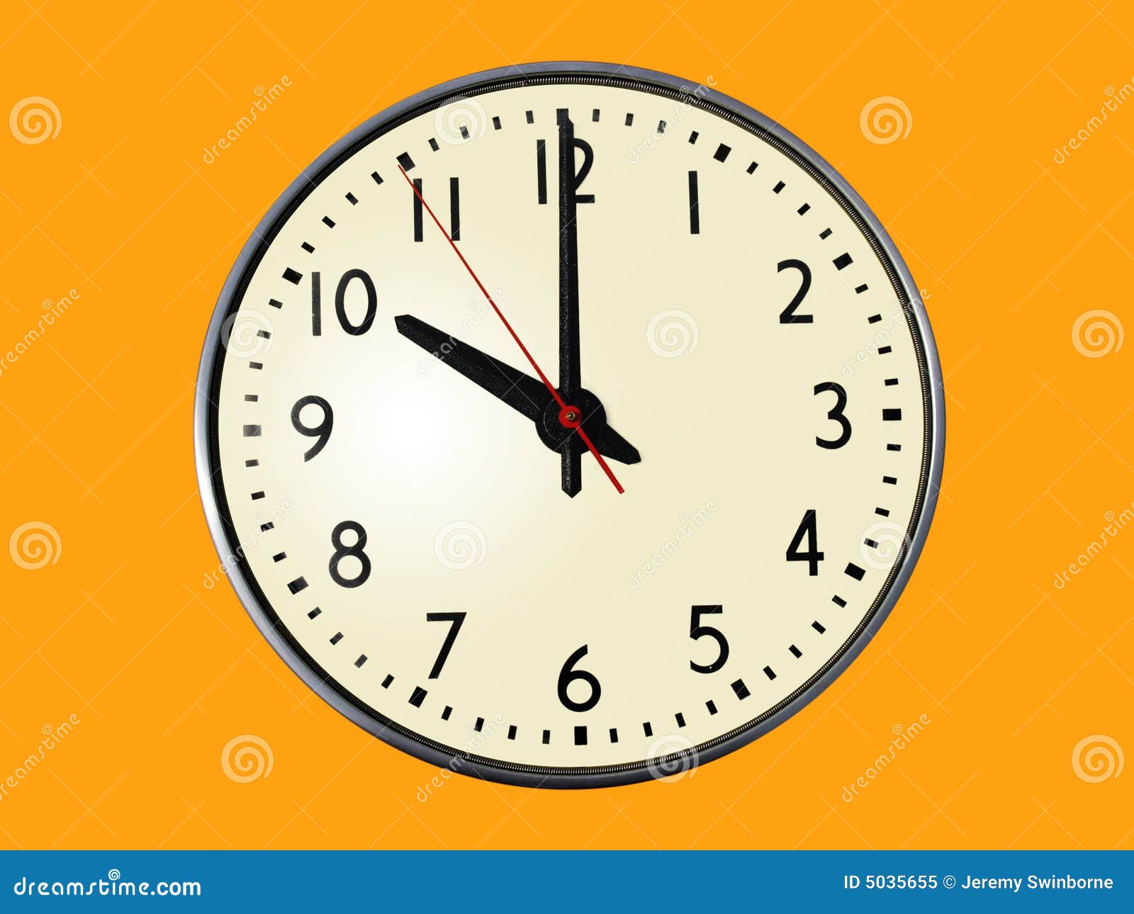Hora del 10:00 imagen de archivo. Imagen de minuto, escuela - 5035655