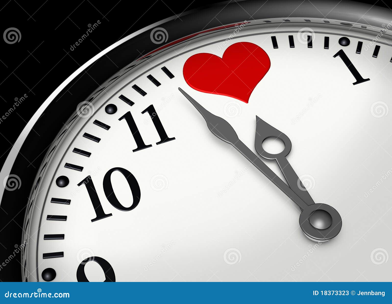 Hora para el amor stock de ilustración. Ilustración de alarmar - 18373323