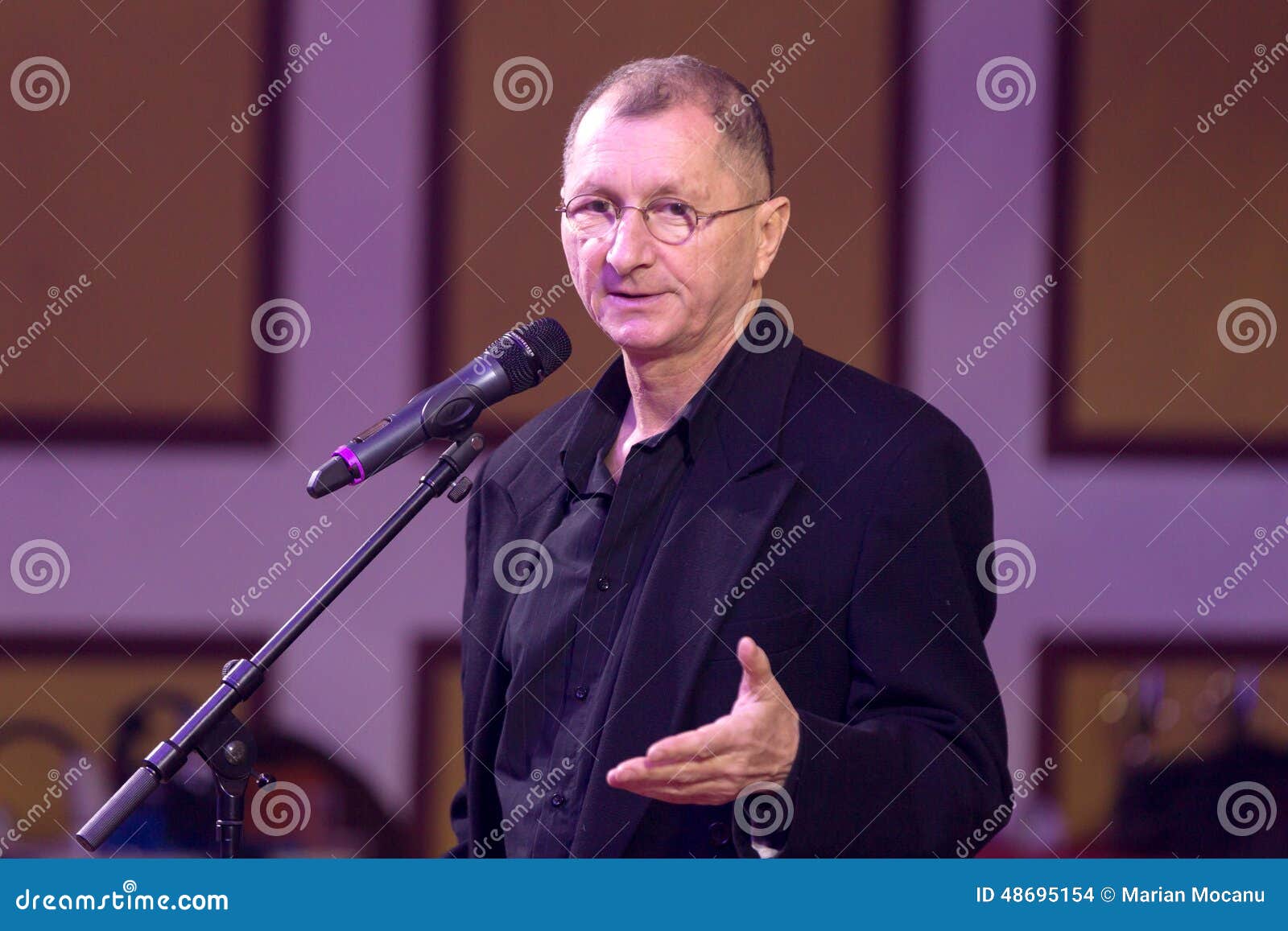 Horatiu Malaele imagen de archivo editorial. Imagen de agente - 48695154