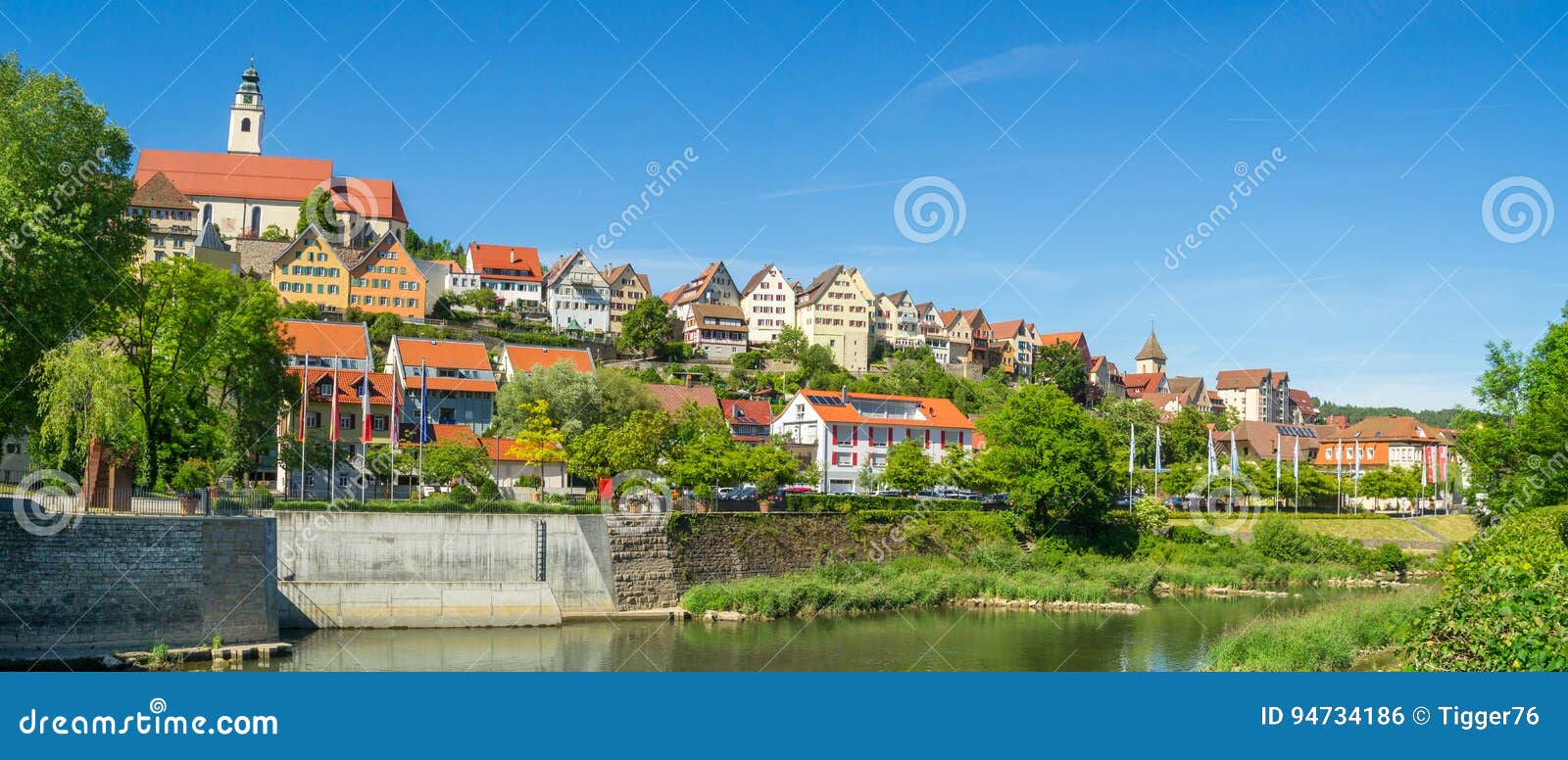 Horb, Germany stock photo. Image of city, europe, czech - 94734186