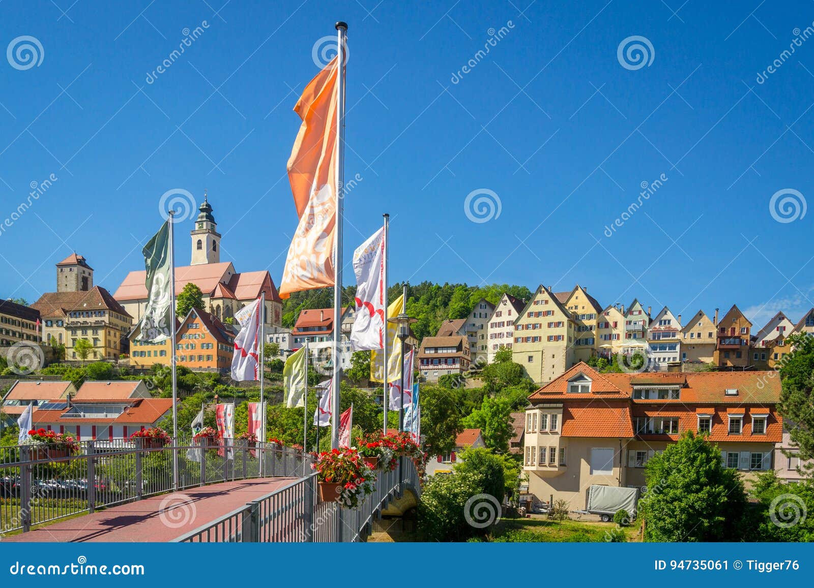 Horb, Germany stock image. Image of architecture, city - 94735061