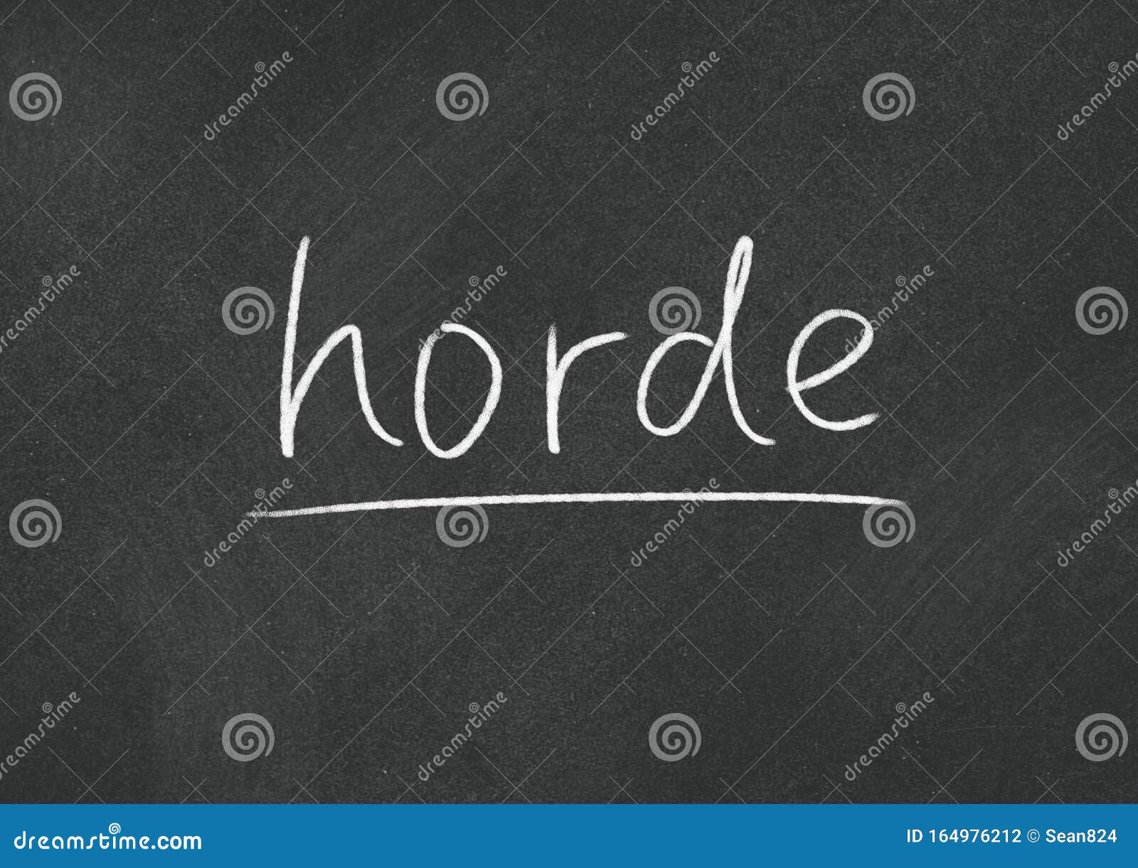 Horde stock photo. Image of education, word, concept - 164976212