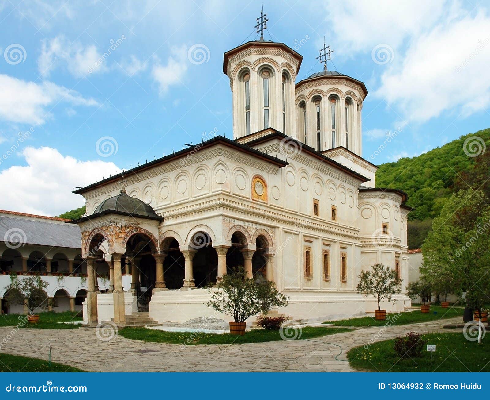 Horezu Monastery stock photo. Image of marriage, color - 13064932