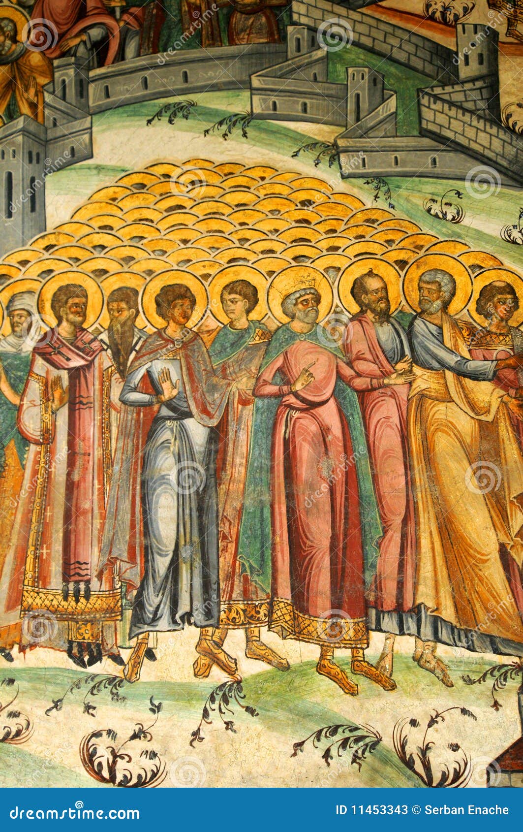 Horezu monastery art stock image. Image of detailed, landmark - 11453343