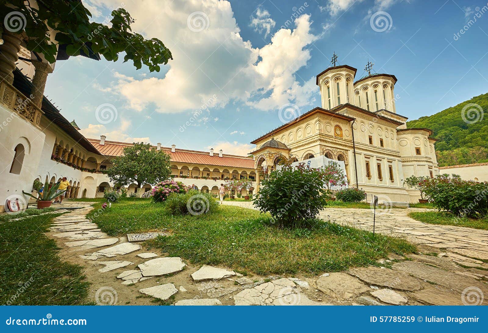 Horezu Orthodox Monastery editorial stock image. Image of horezu - 57785259