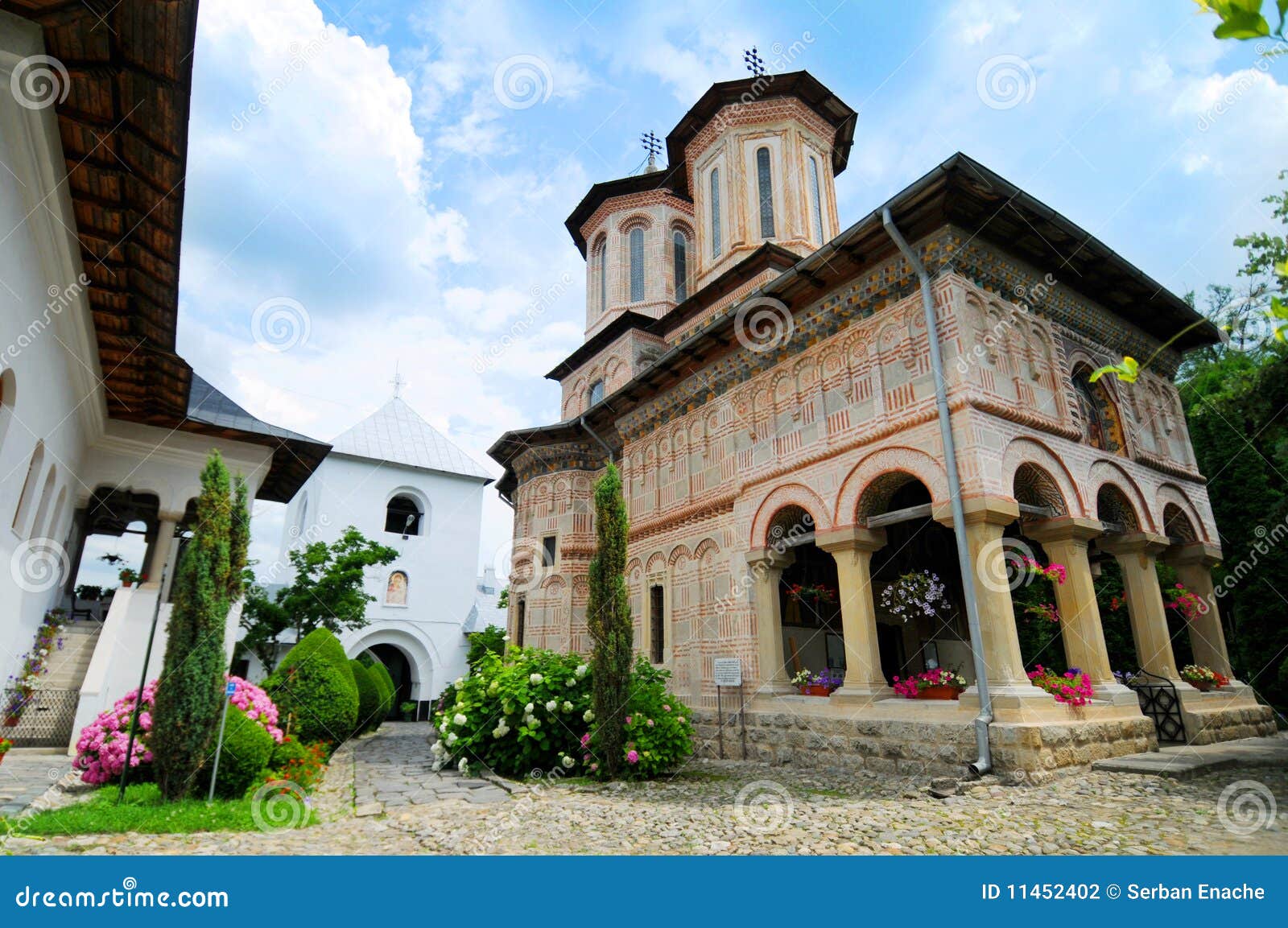 Horezu, Romania stock photo. Image of religion, valcea - 11452402