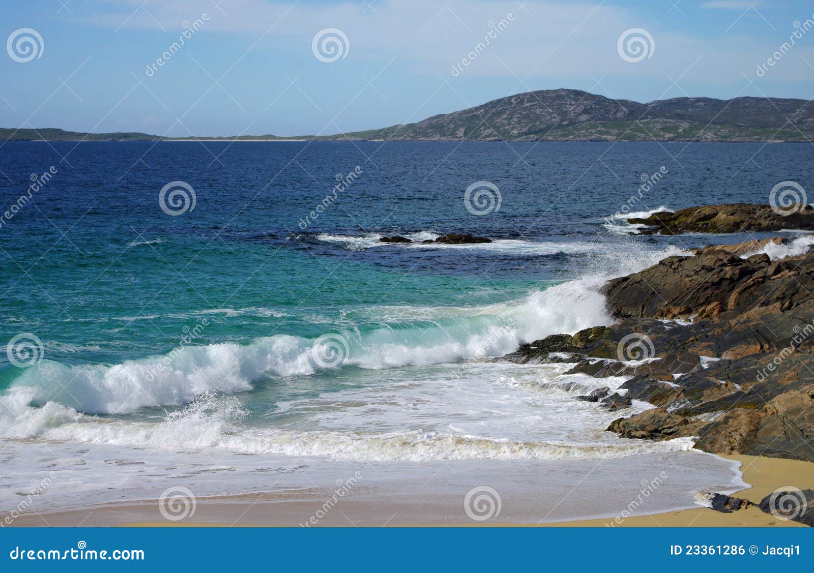 Horgabost Beach Harris stock photo. Image of harris, highlands - 23361286