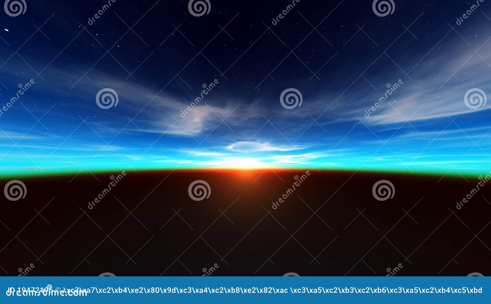 Horizon stock illustration. Illustration of nature, clouds - 19472196