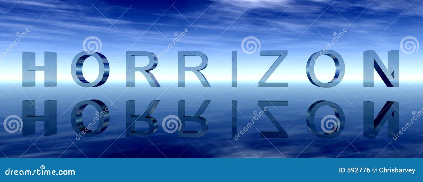 Horizon stock illustration. Illustration of poser, clouds - 592776