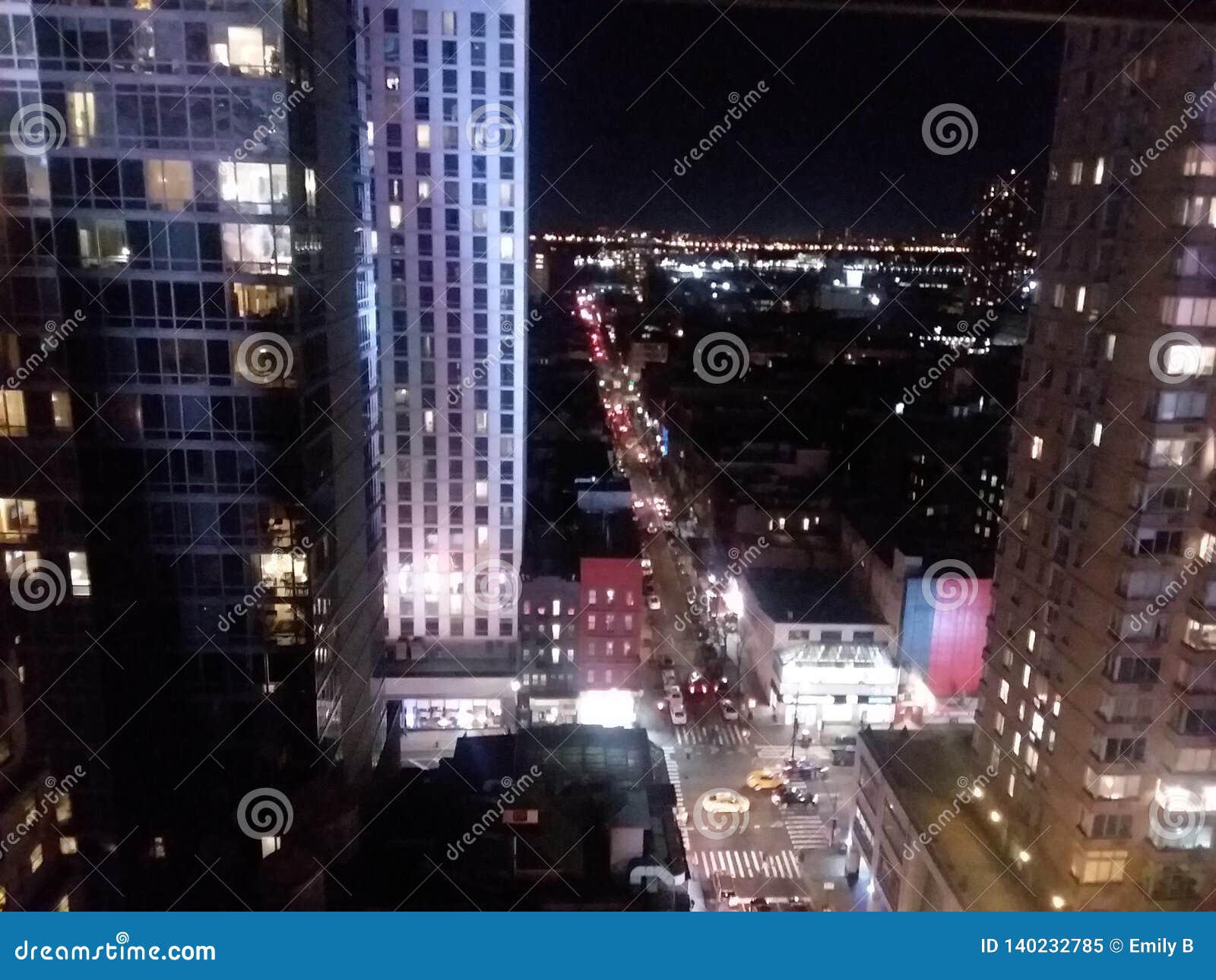 Horizon through buildings stock image. Image of shinning - 140232785