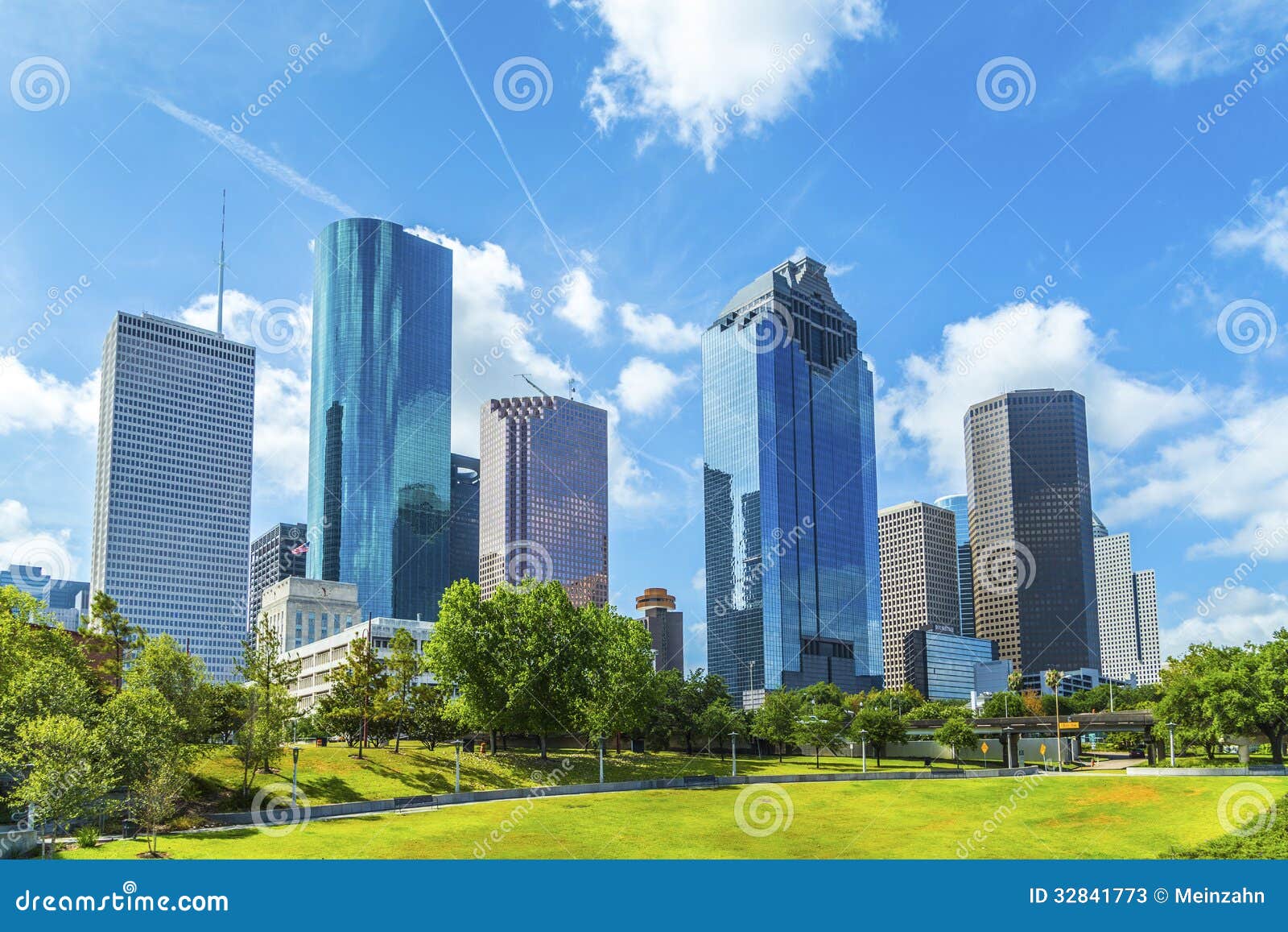 Horizon De Houston, Le Texas Image stock - Image du finances, industrie ...
