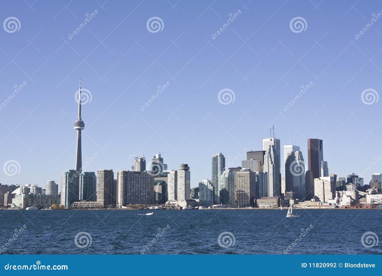 Horizon De Toronto Pendant Le Jour Photo stock - Image du patrimoine ...