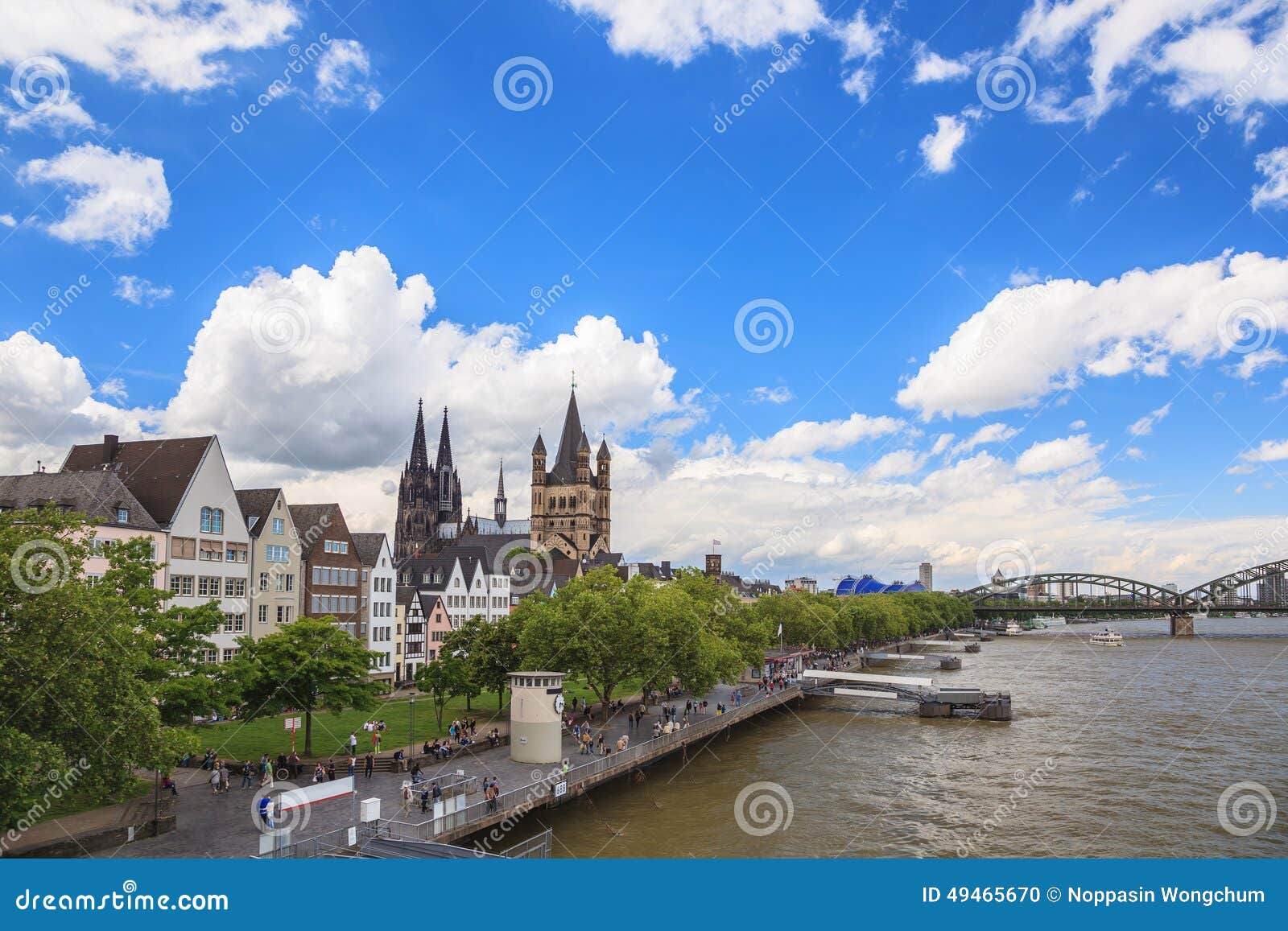Horizon De Ville De Cologne Photo stock - Image du architecture ...
