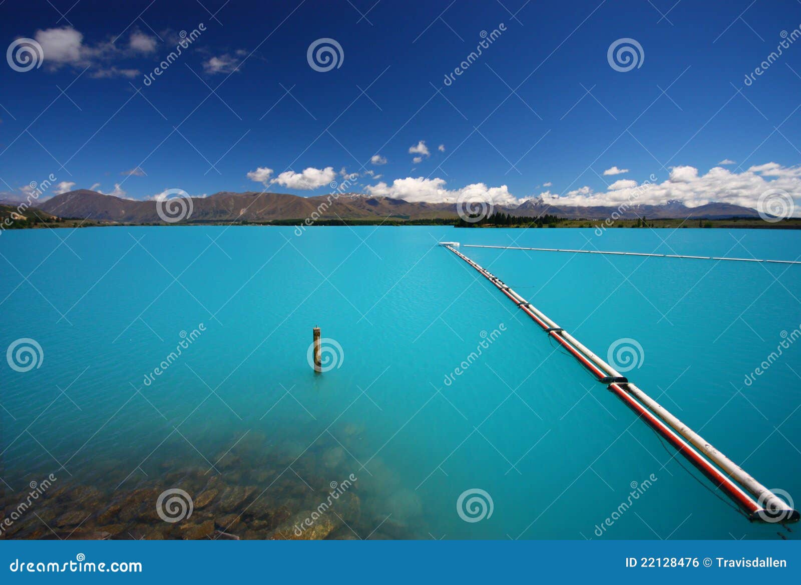 The Horizon Line Is The Sky, The Sea, The Beach. Royalty-Free Stock ...